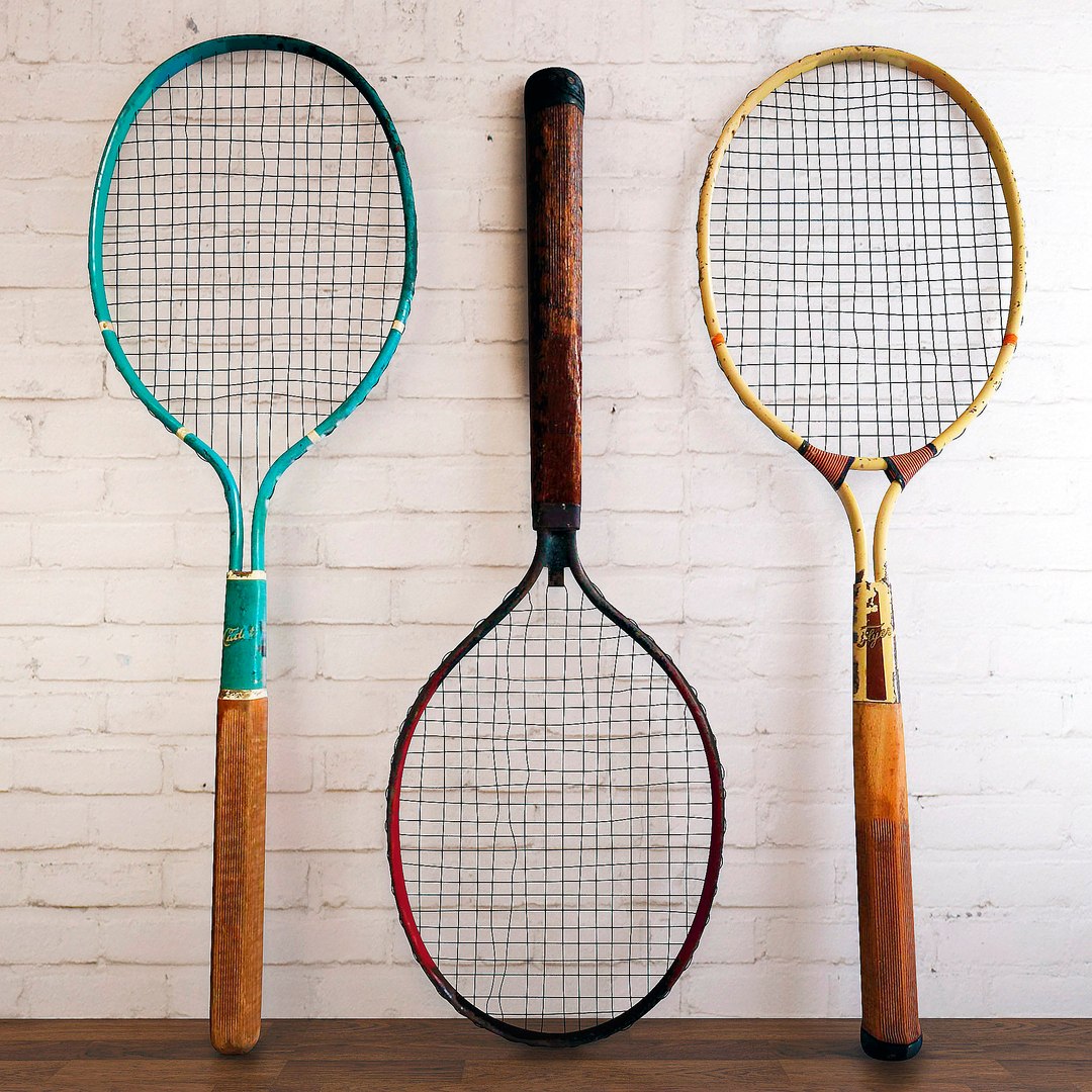 3D Dayton Metal Tennis Rackets Model - TurboSquid 1379866