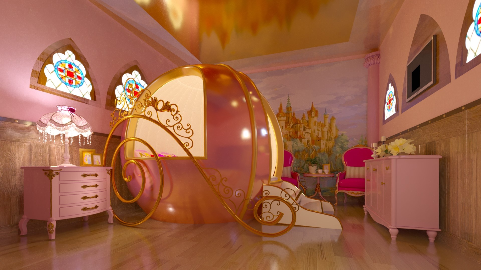 S Room Princess 3D - TurboSquid 1628860