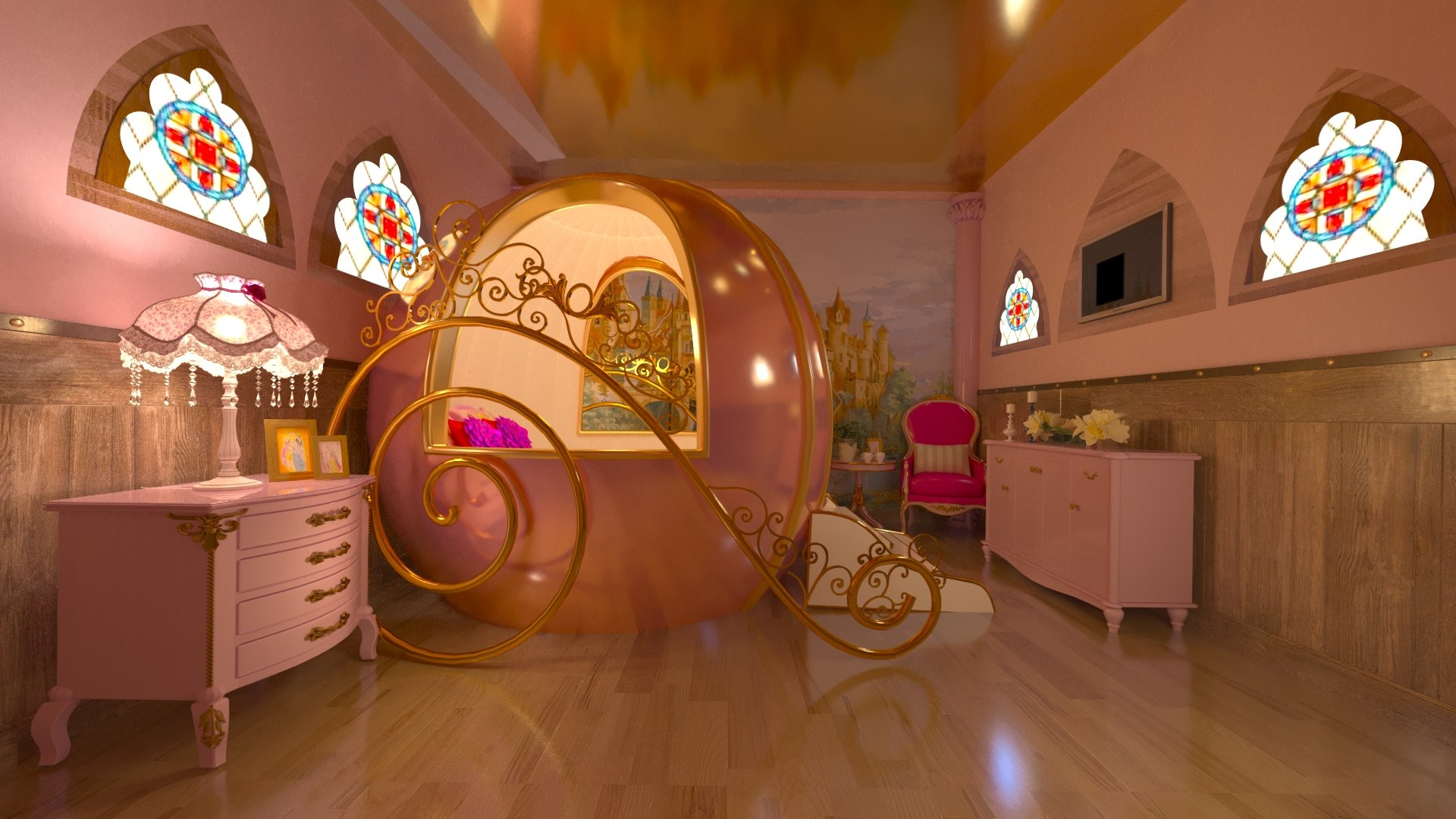 S Room Princess 3D - TurboSquid 1628860