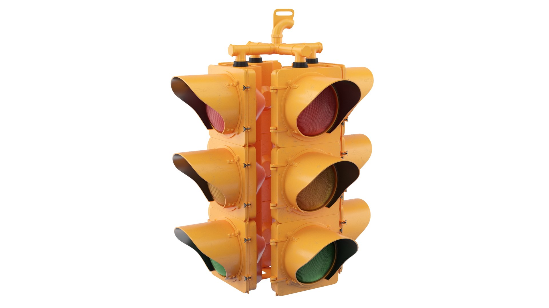 3D Traffic Light Model - TurboSquid 2076401