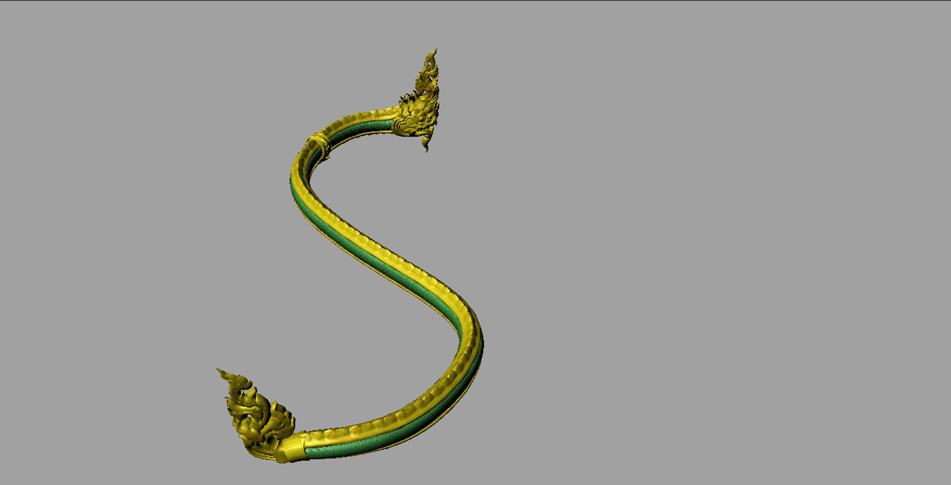3D Thai Naga Rigging Model - TurboSquid 1308240