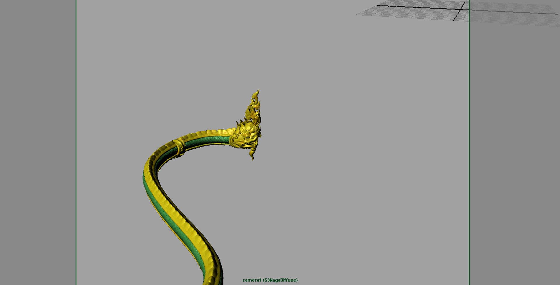 3D Thai Naga Rigging Model - TurboSquid 1308240