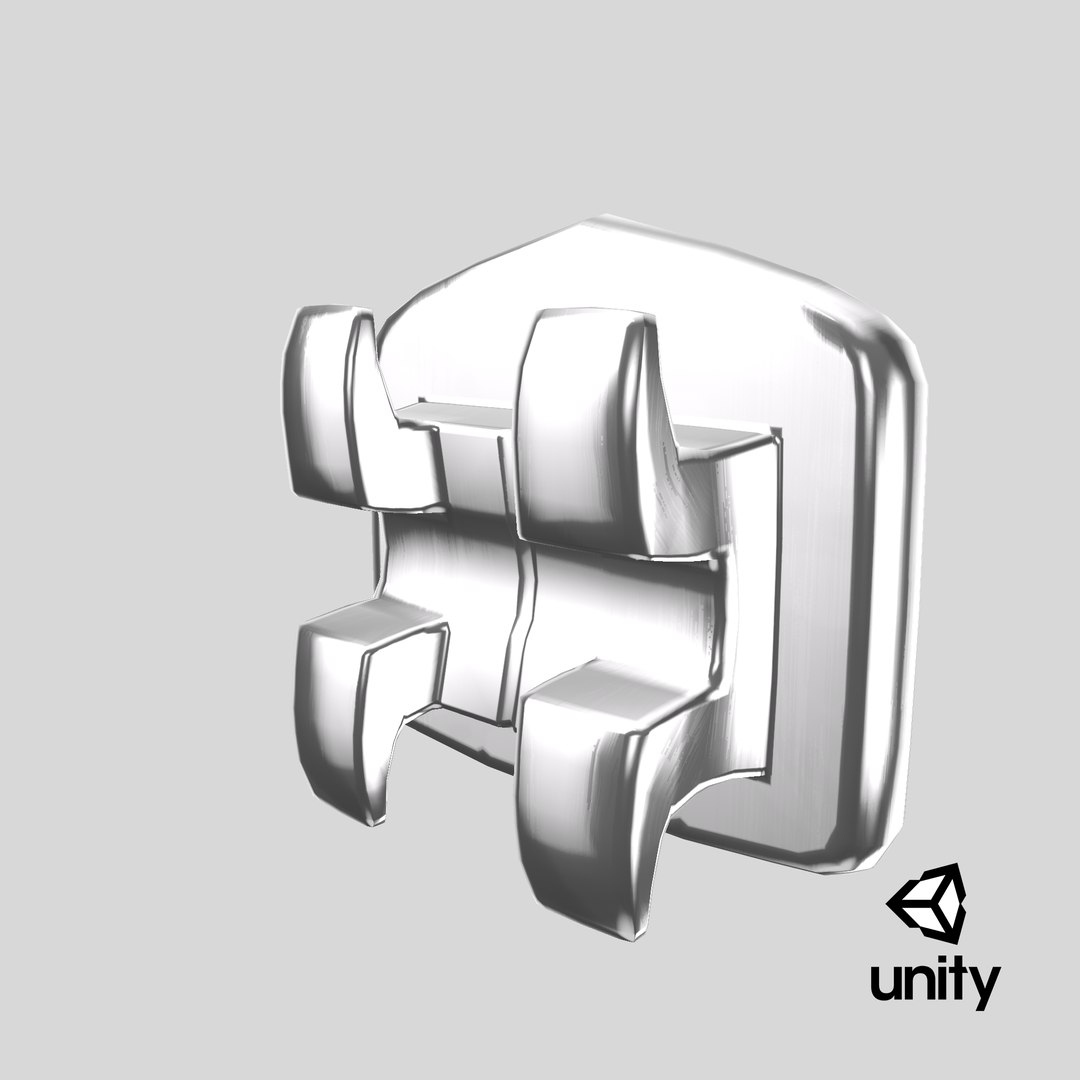 Dental Braces Bracket V01 3D model - TurboSquid 2017342