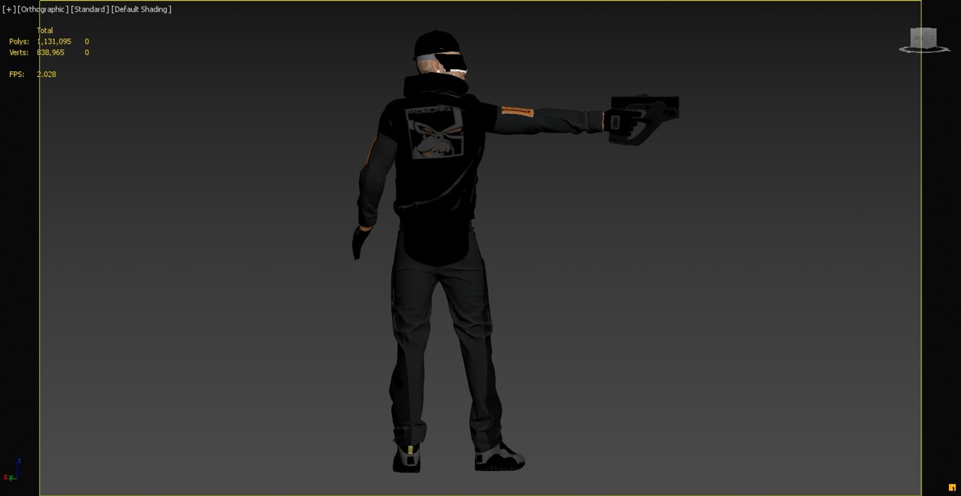 Futuristic Cyberpunk Assassin Character 3D Model - TurboSquid 1581830