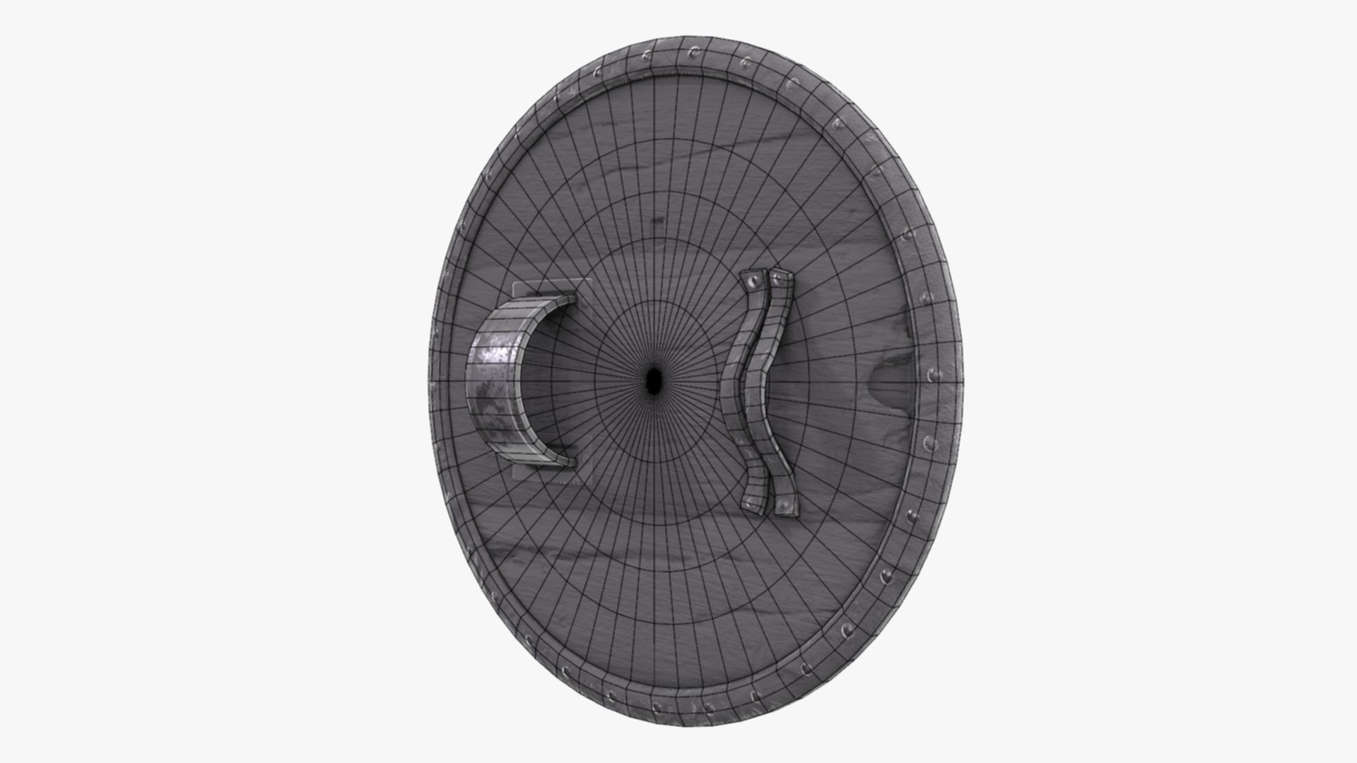 3D Fantasy Shield RPG Targe Scutum Pelta Pavise Parma Roman Lenticular ...