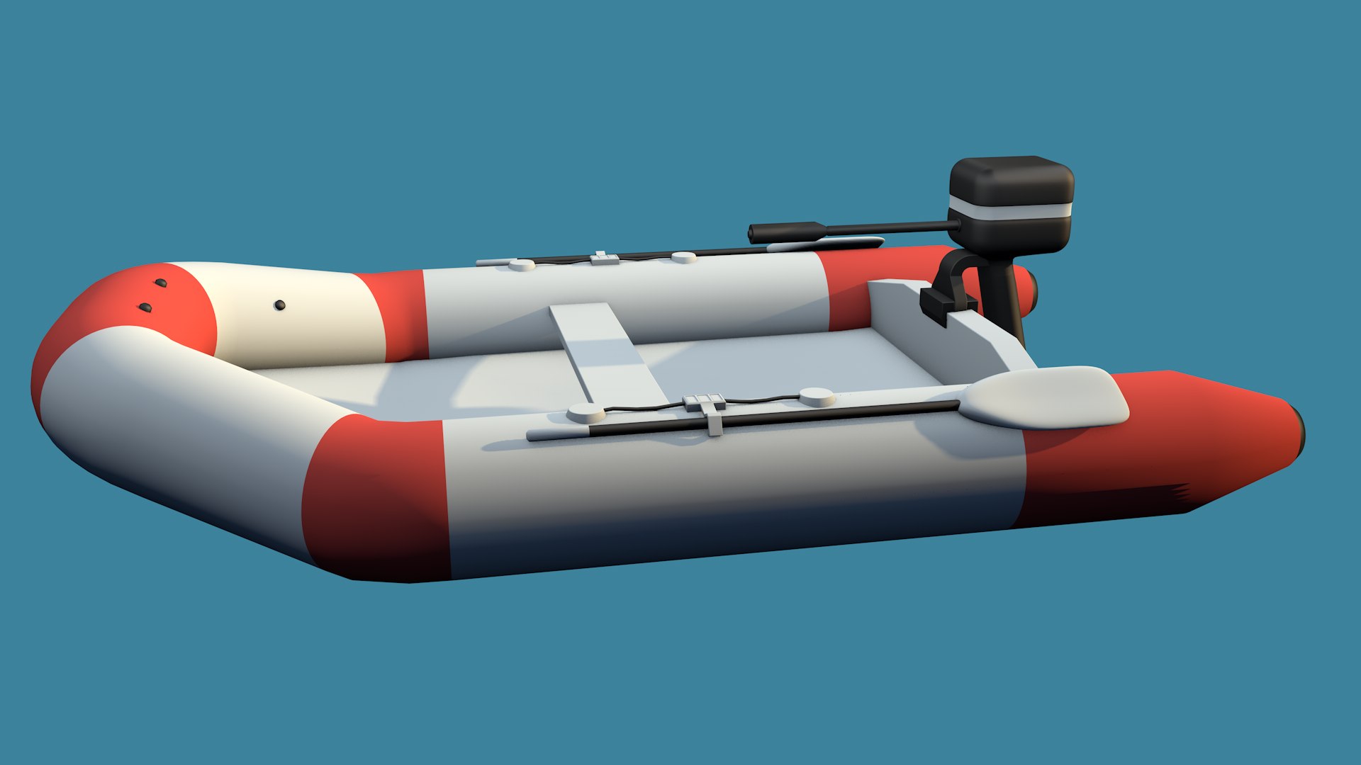 3D Model Motor Boat - TurboSquid 2329565