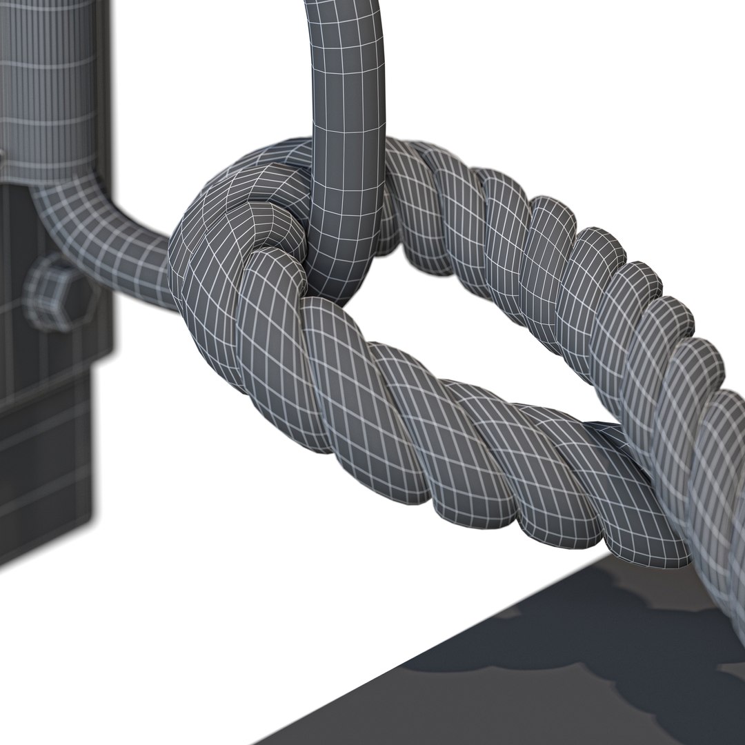 3D Model Battle Rope - TurboSquid 2068107