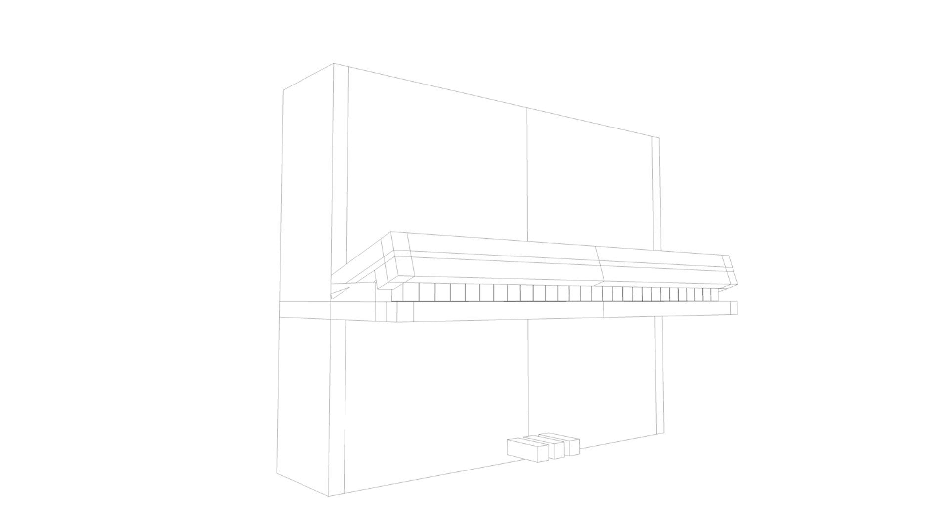 3d Minecraft Piano Pack Model