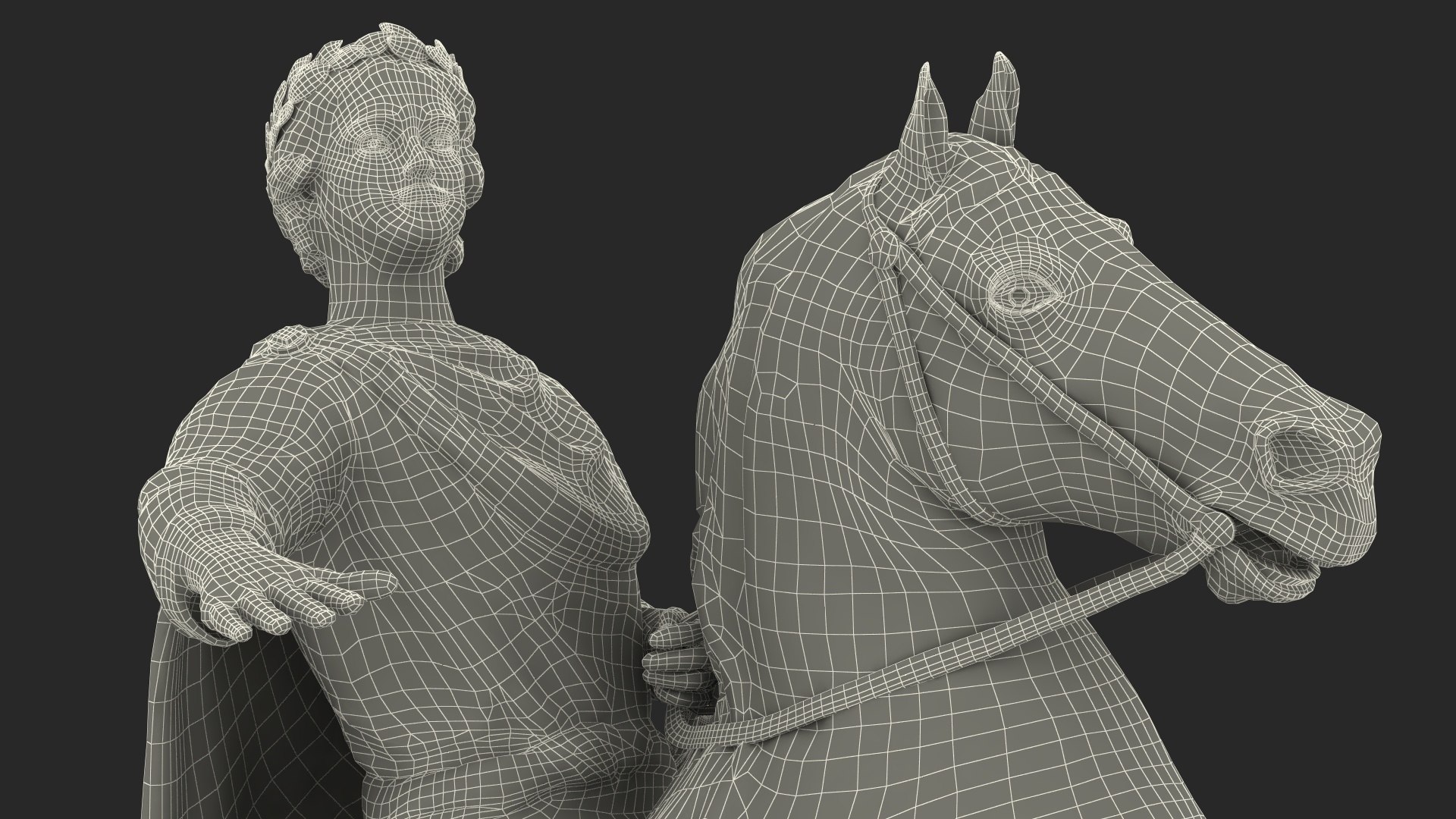 3D Peter the Great Bronze Horseman Monument - TurboSquid 2030655