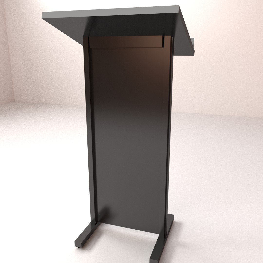 Desk Table 3d Model