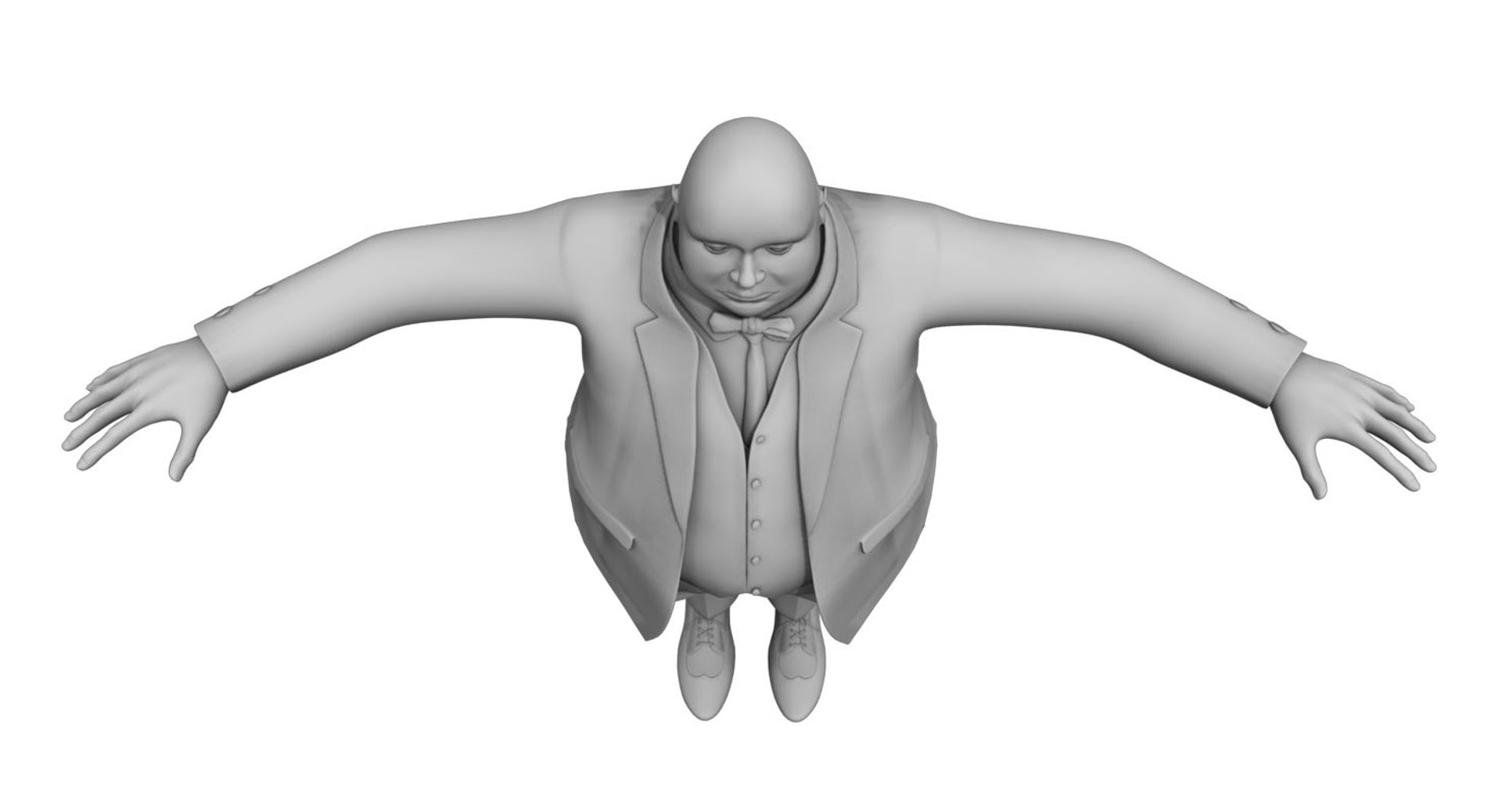 Dwarf Boss Man 3D Model - TurboSquid 1533909