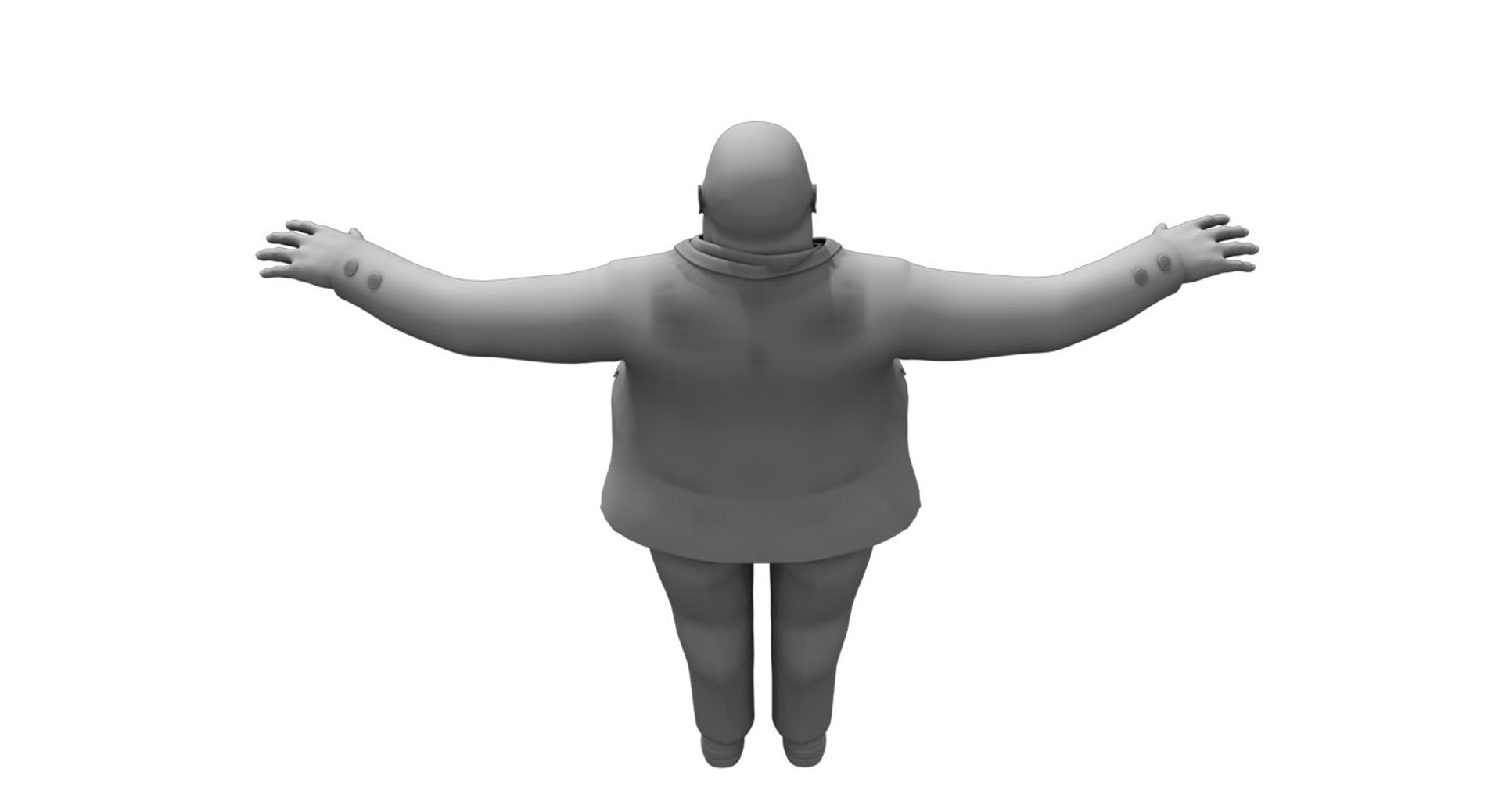 Dwarf Boss Man 3D Model - TurboSquid 1533909