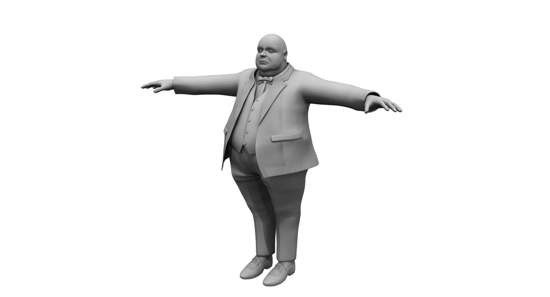 Dwarf Boss Man 3D Model - TurboSquid 1533909