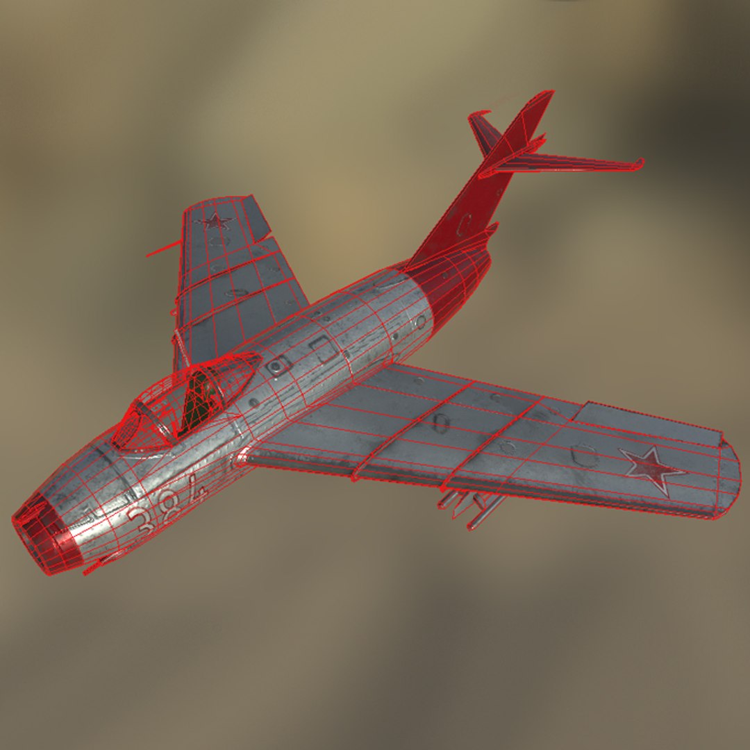 3d Mig 15 Model