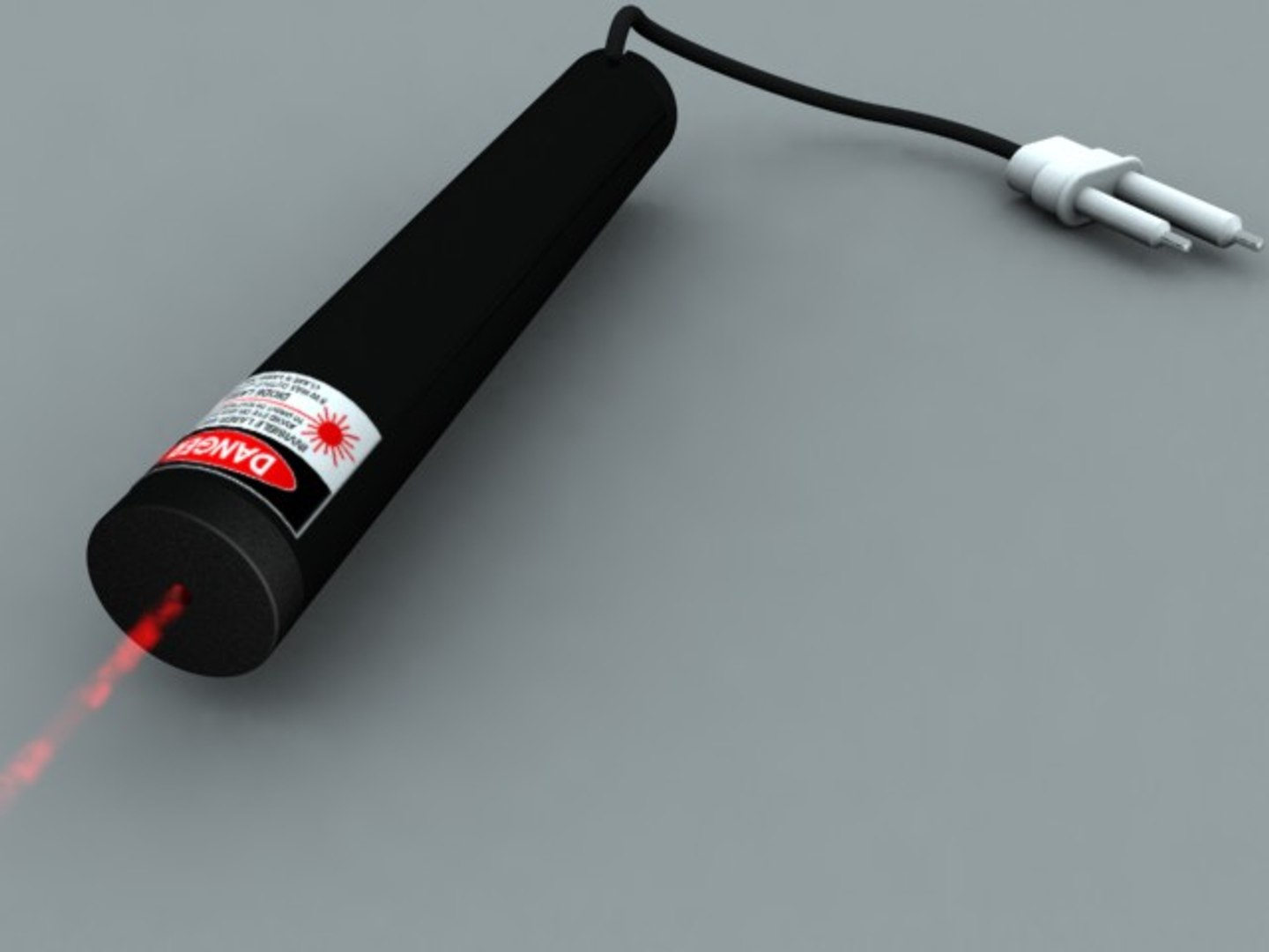 Industrial Laser 3d Model