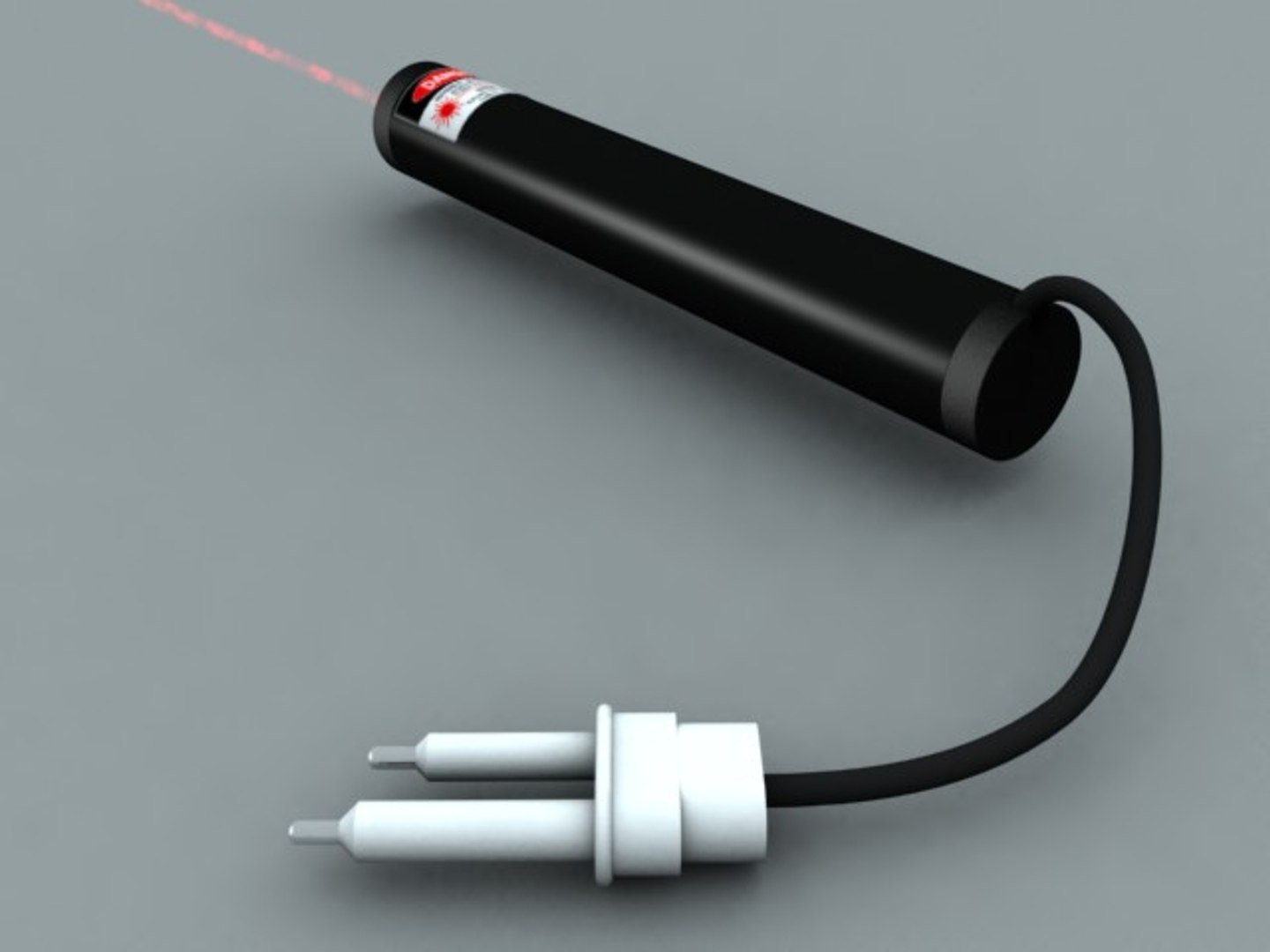 Industrial Laser 3d Model