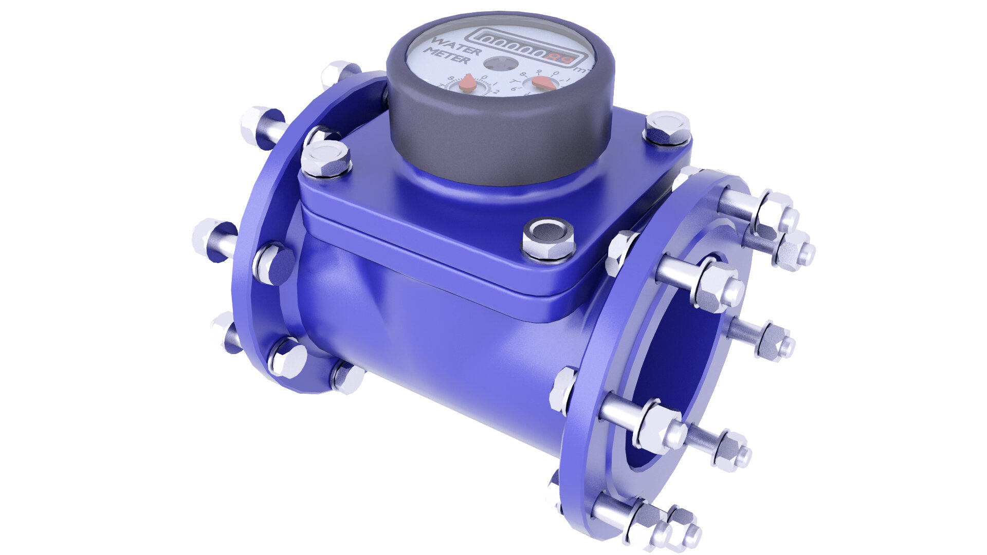 3D Industrial Water Meter 3 - TurboSquid 1764603