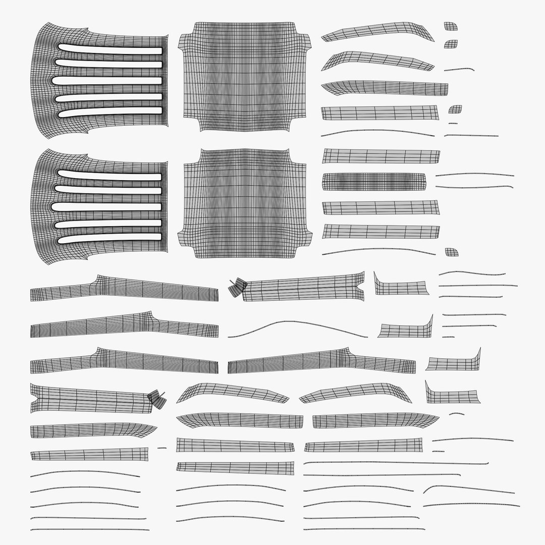 Plastic chair 2 3D model - TurboSquid 1888421