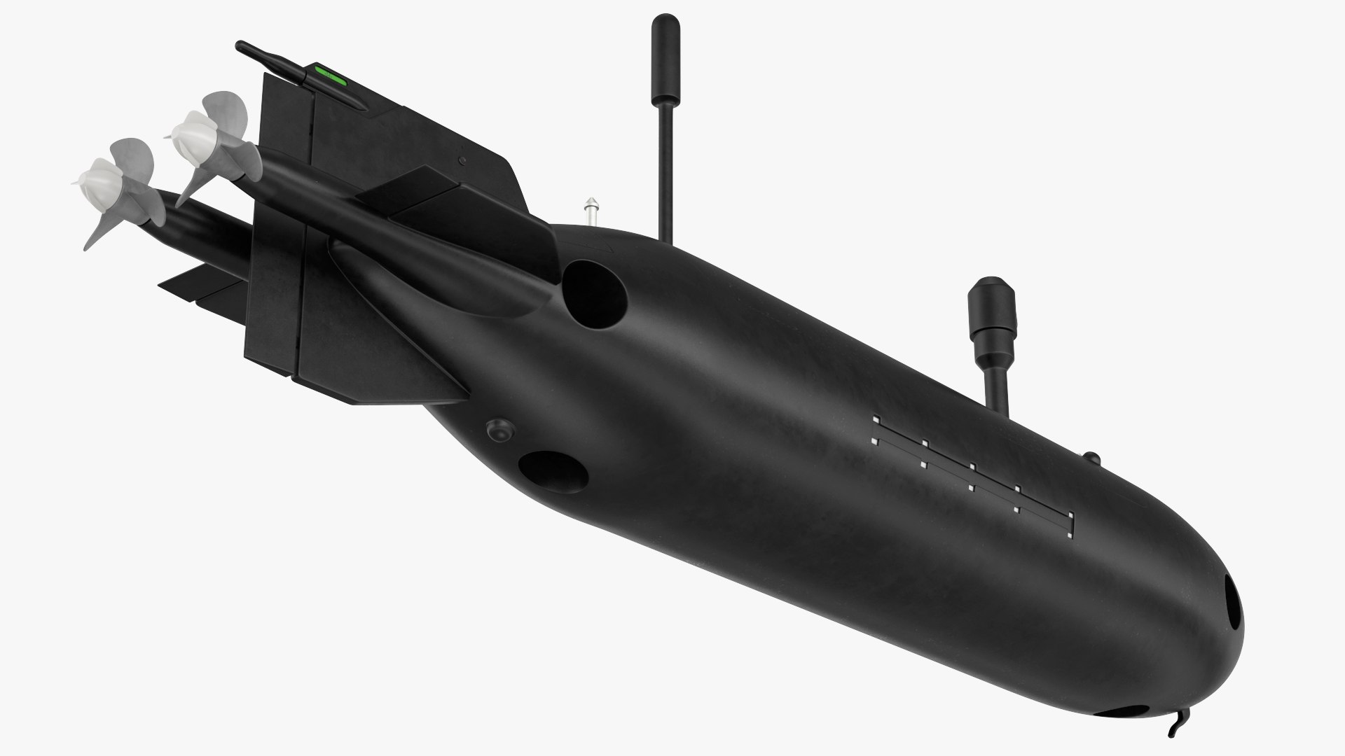 Unmanned Underwater Vehicle 3D - TurboSquid 2177986 Unmanned Underwater Vehicle 3D - TurboSquid 2177986