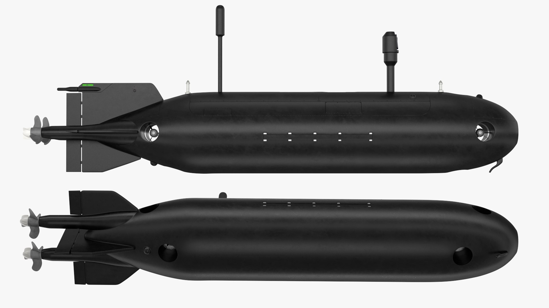 Unmanned Underwater Vehicle 3D - TurboSquid 2177986