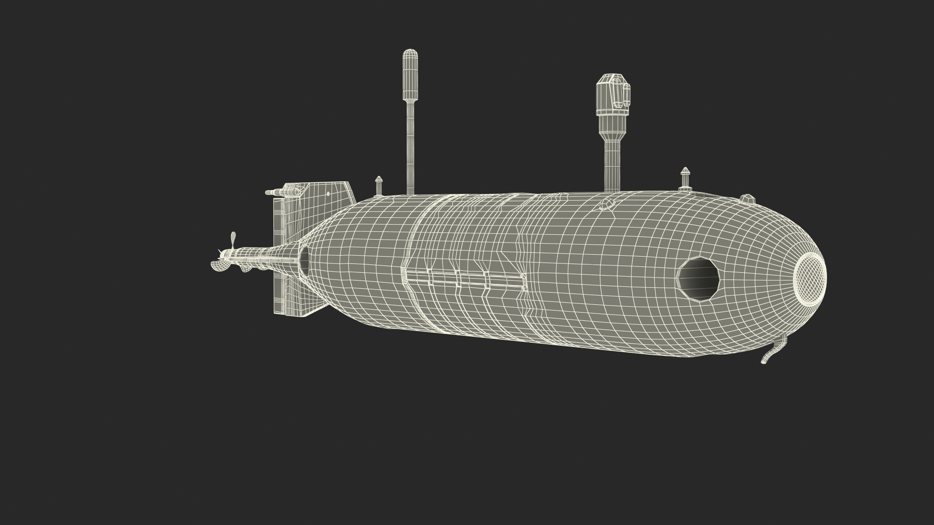 Unmanned Underwater Vehicle 3D - TurboSquid 2177986 Unmanned Underwater Vehicle 3D - TurboSquid 2177986