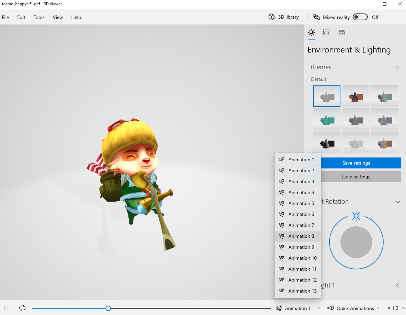 3D Hoppy Elf Teemo Skin01 League Of Legends Lol - TurboSquid 1807119