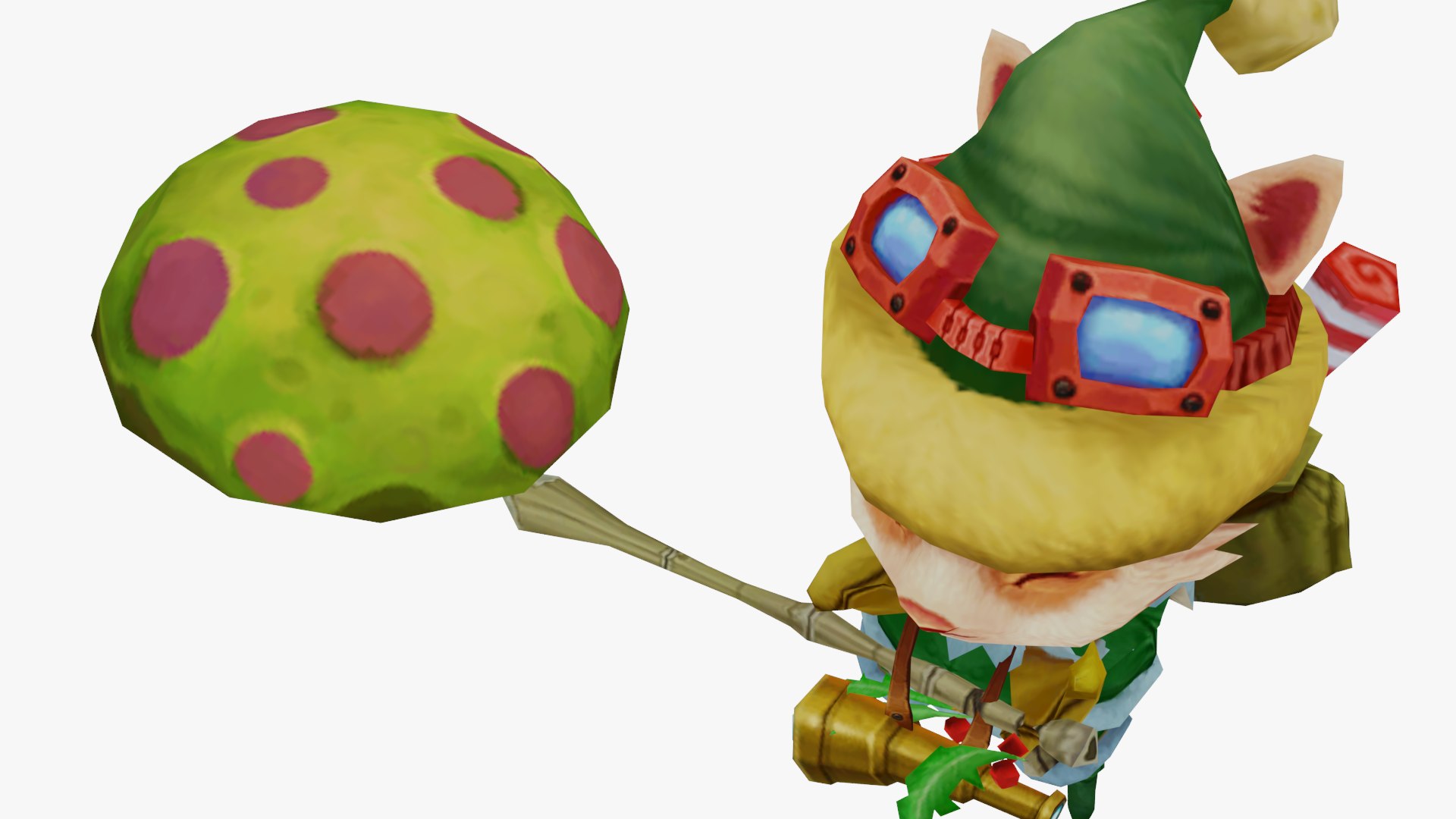 3D Hoppy Elf Teemo Skin01 League Of Legends Lol - TurboSquid 1807119