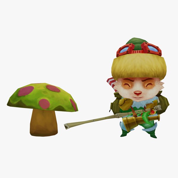 Hoppy Elf Teemo skin01 League of Legends lol 3D-Modell - TurboSquid 1807119