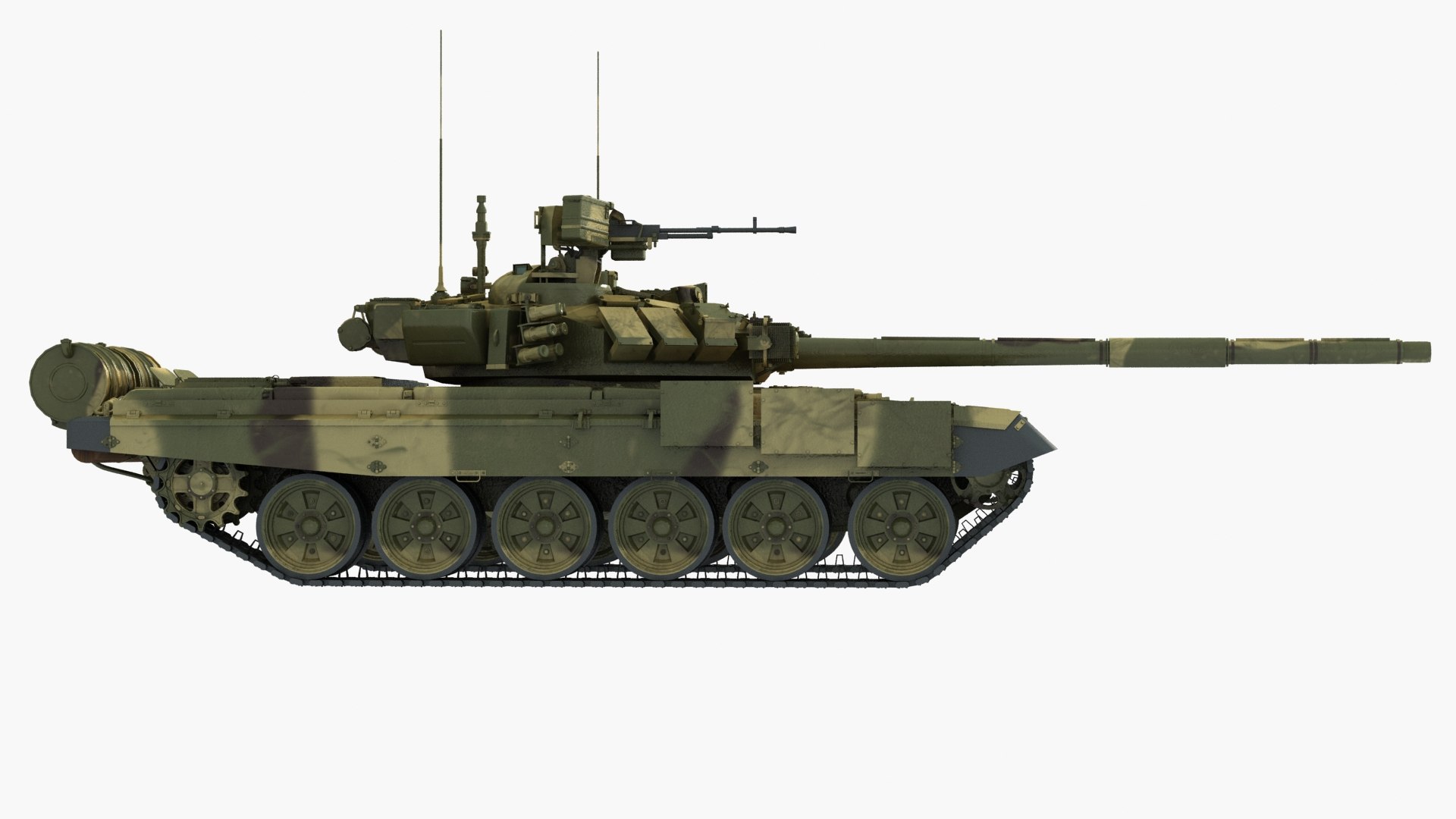 T 90 T-90 3D Model - TurboSquid 1662480
