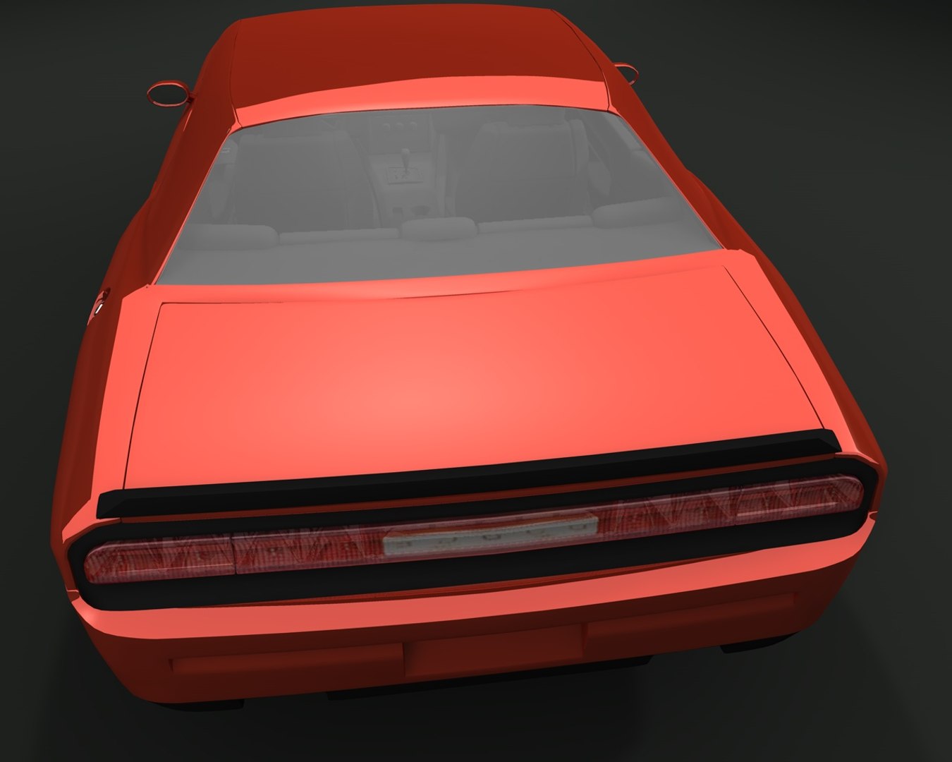 Dodge Challenger 3d Model