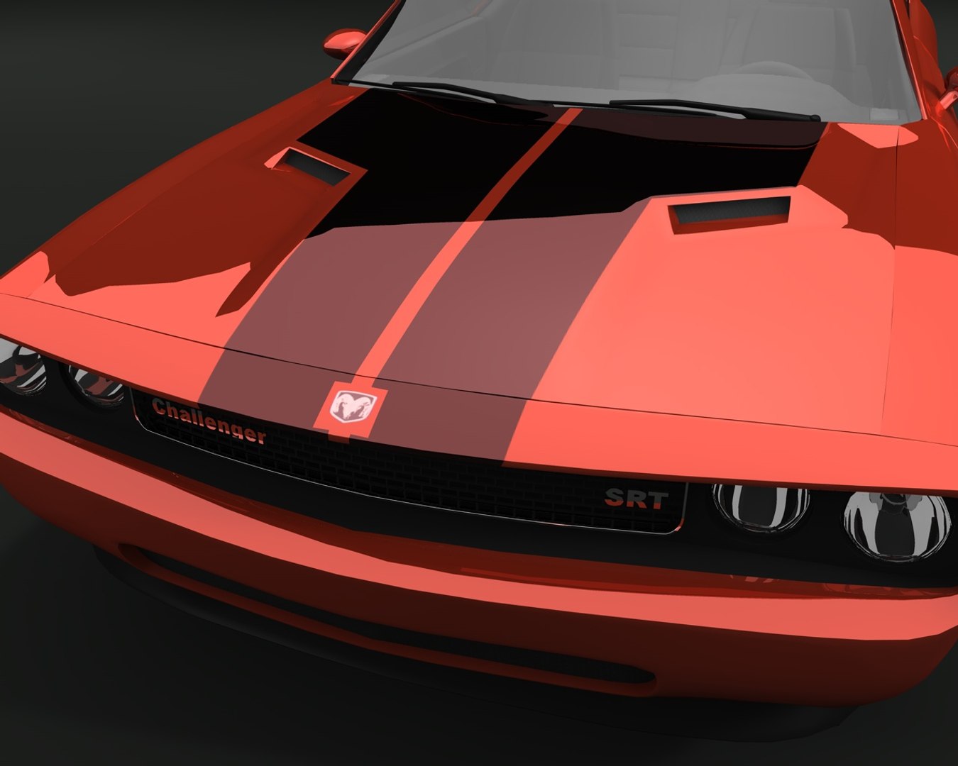 Dodge Challenger 3d Model