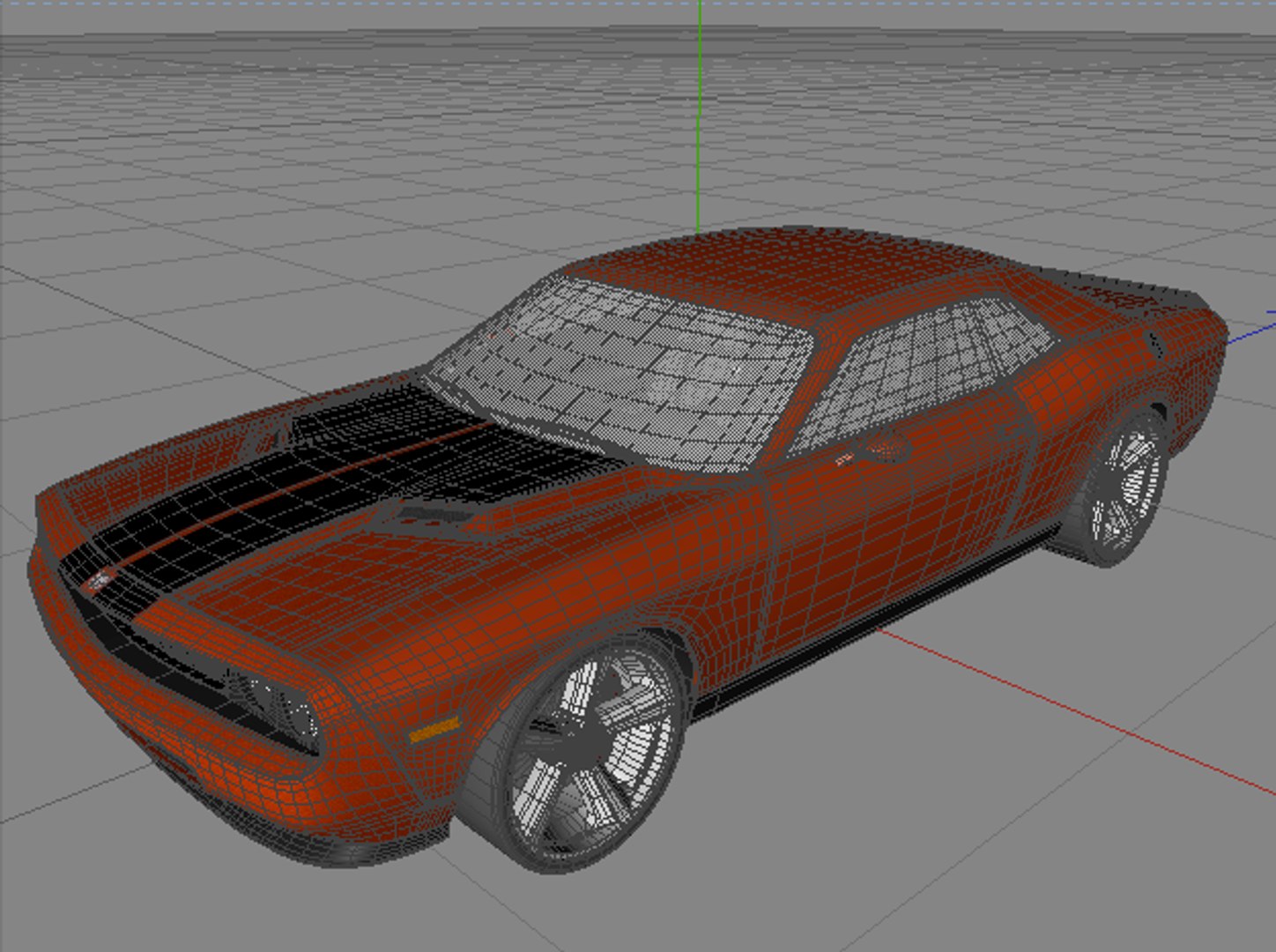Dodge Challenger 3d Model