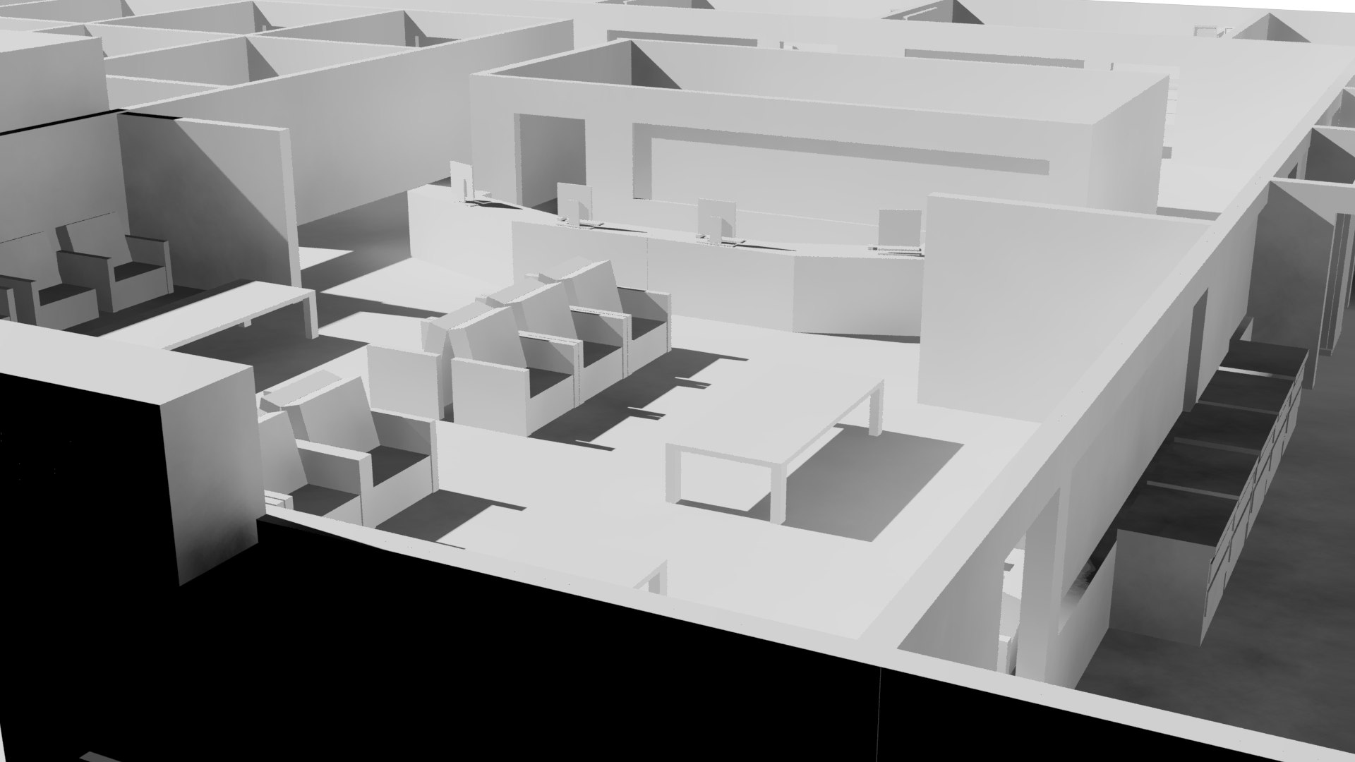 3d Hospital Medical Model