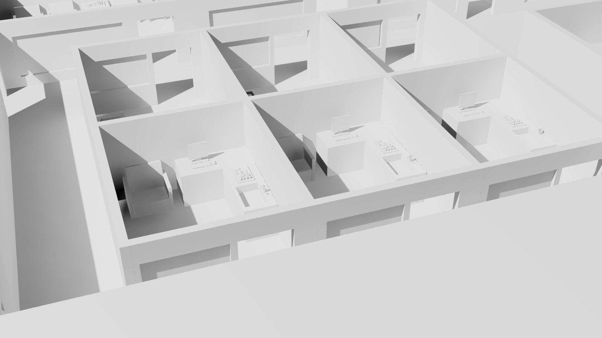 3d Hospital Medical Model