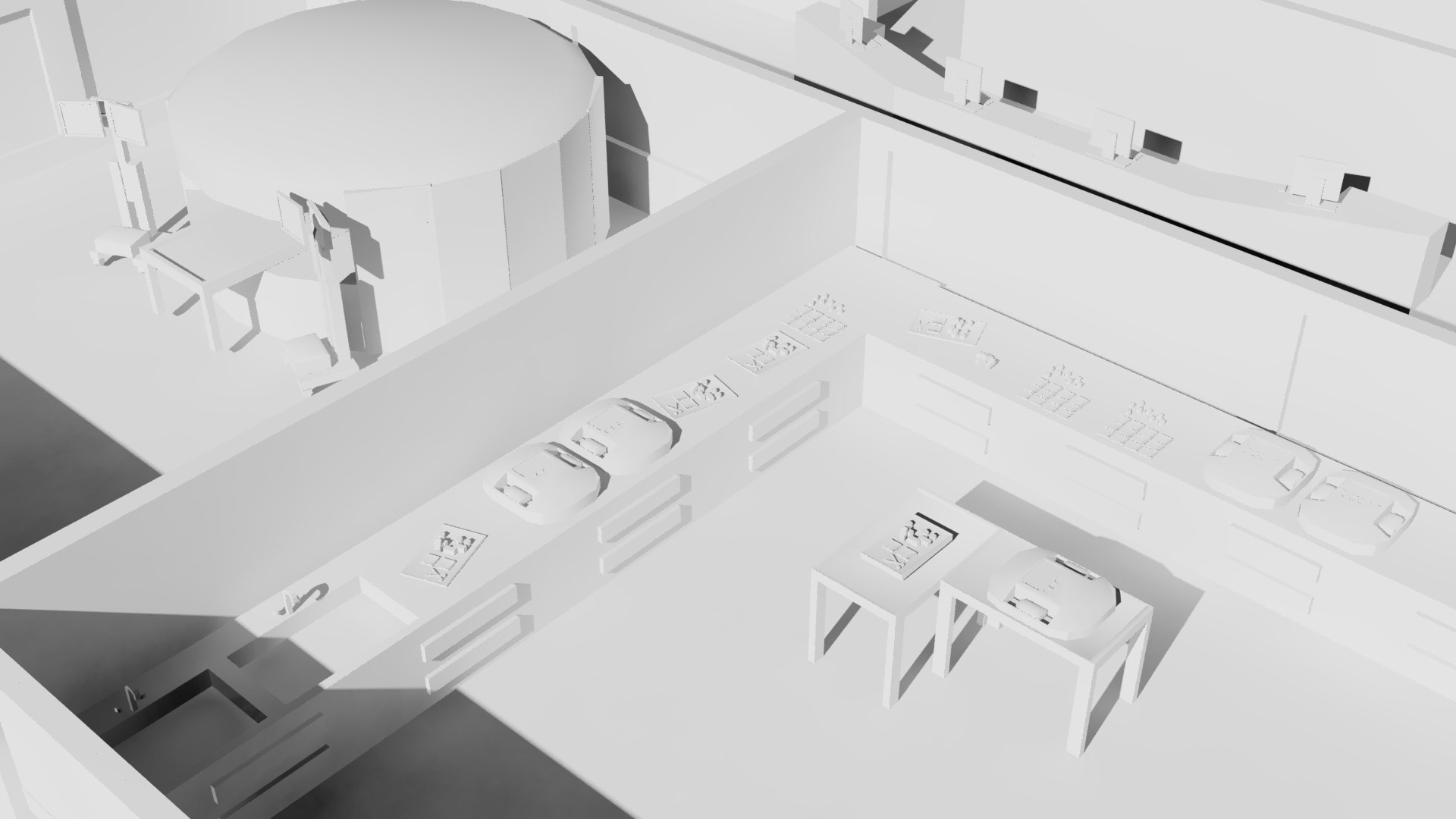3d Hospital Medical Model
