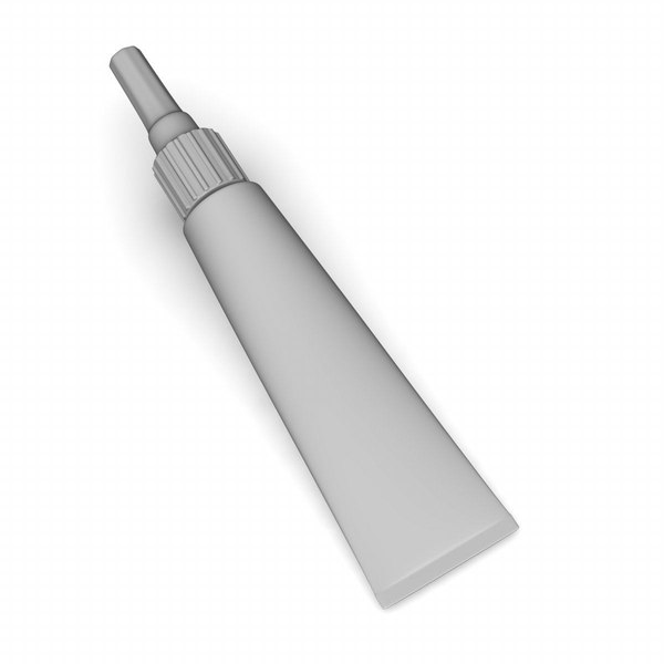 3d model tube gel
