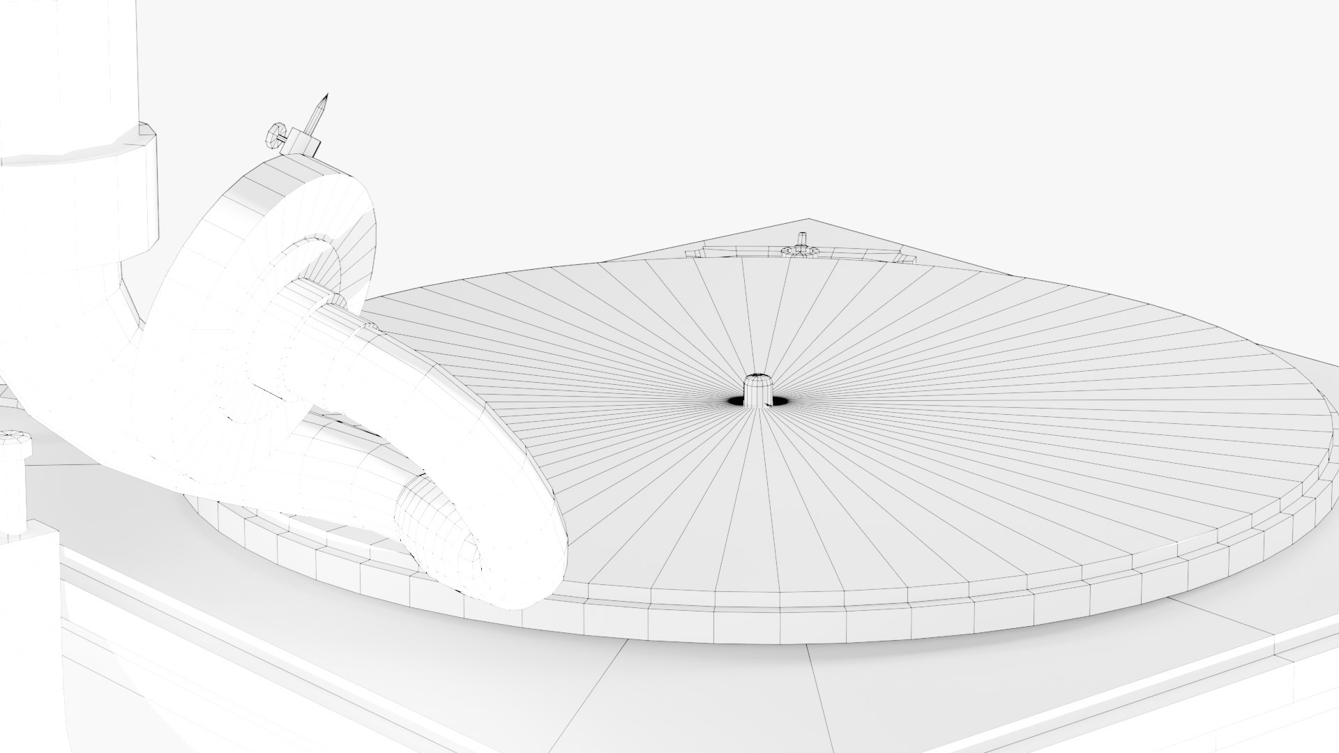 Gramophone Model - TurboSquid 2507338