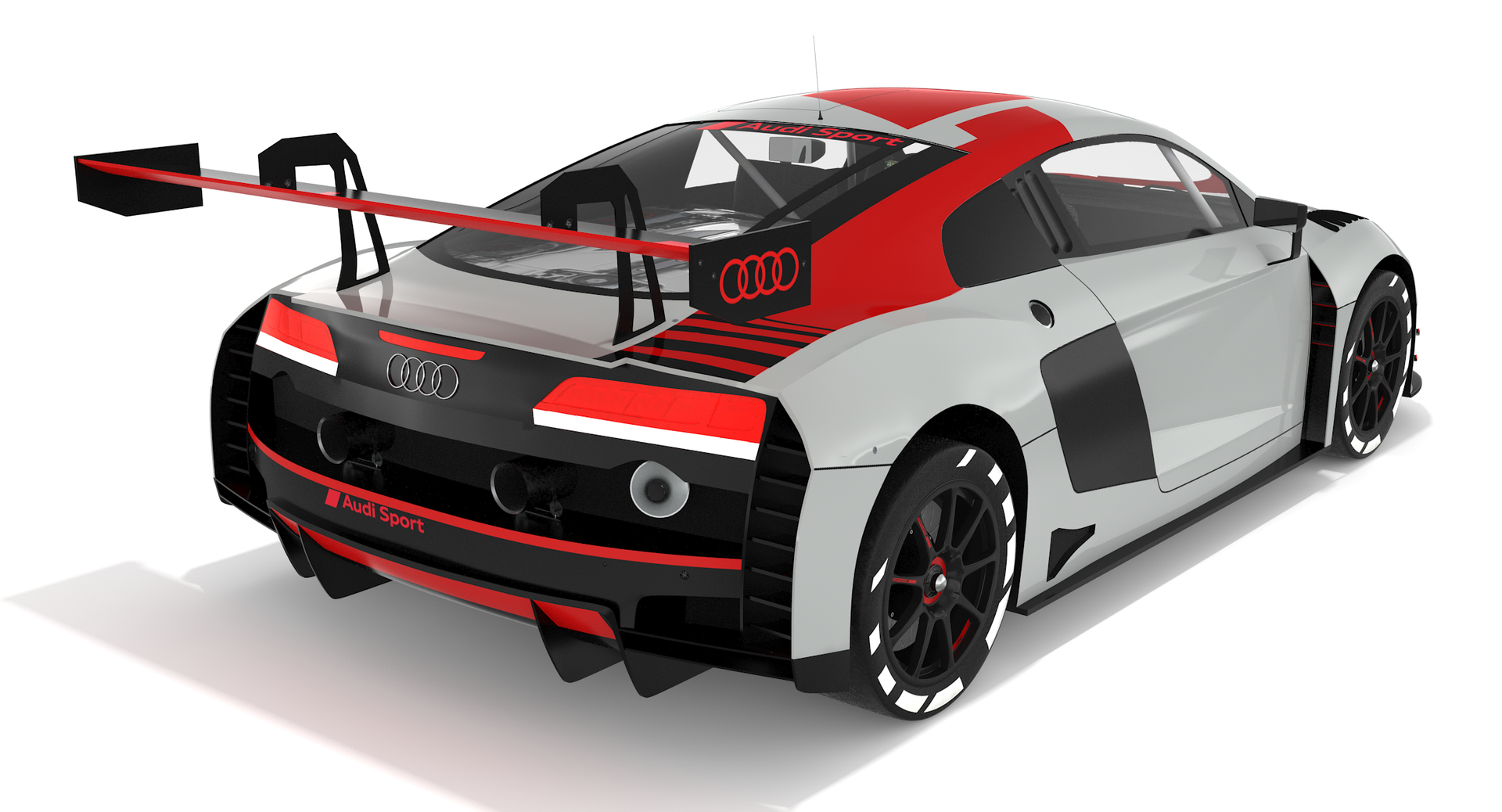 modelo 3d Audi R8 LMS GT3 2019 - TurboSquid 1520134