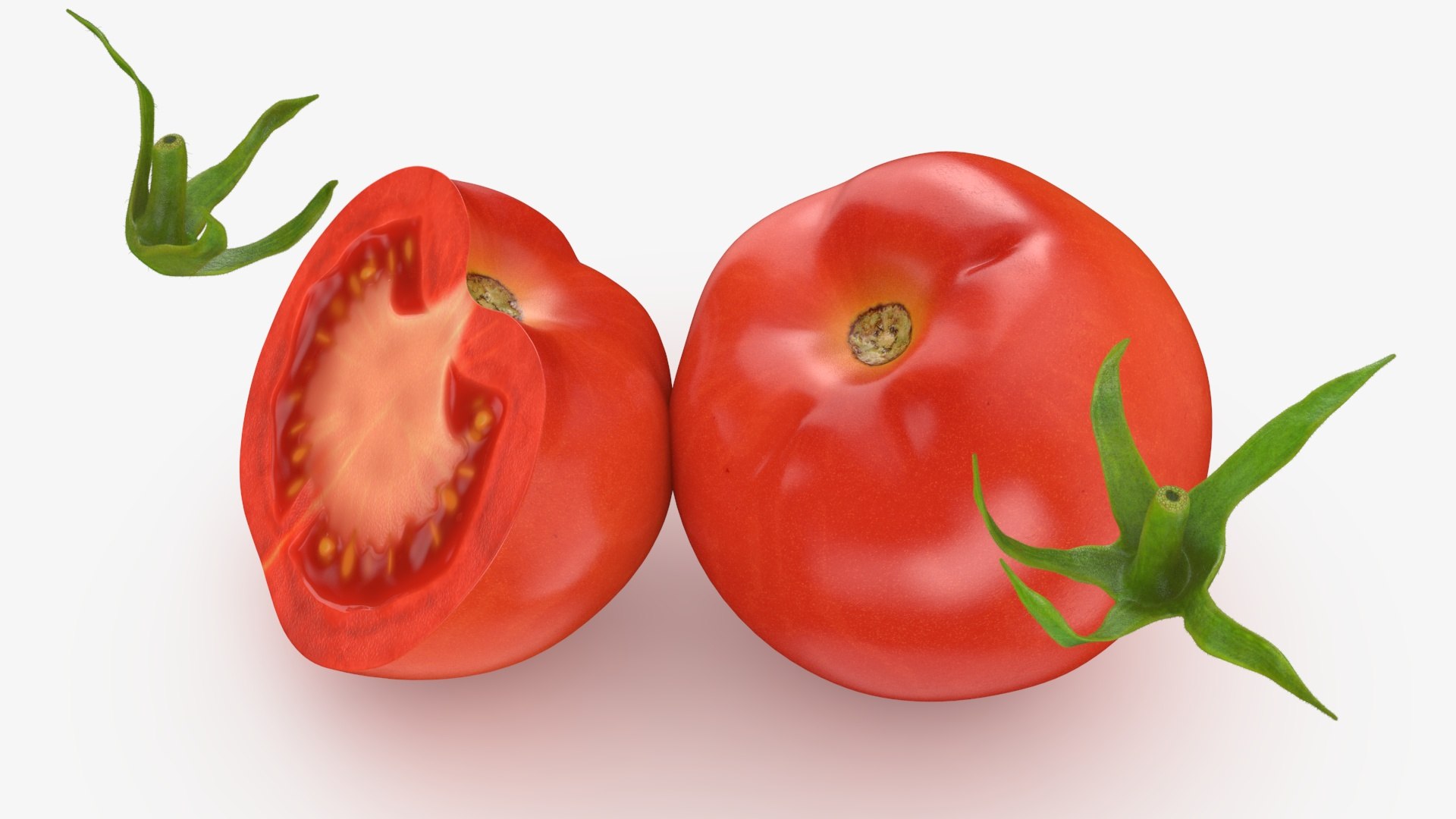 3D Tomatoes 01 - TurboSquid 2388322