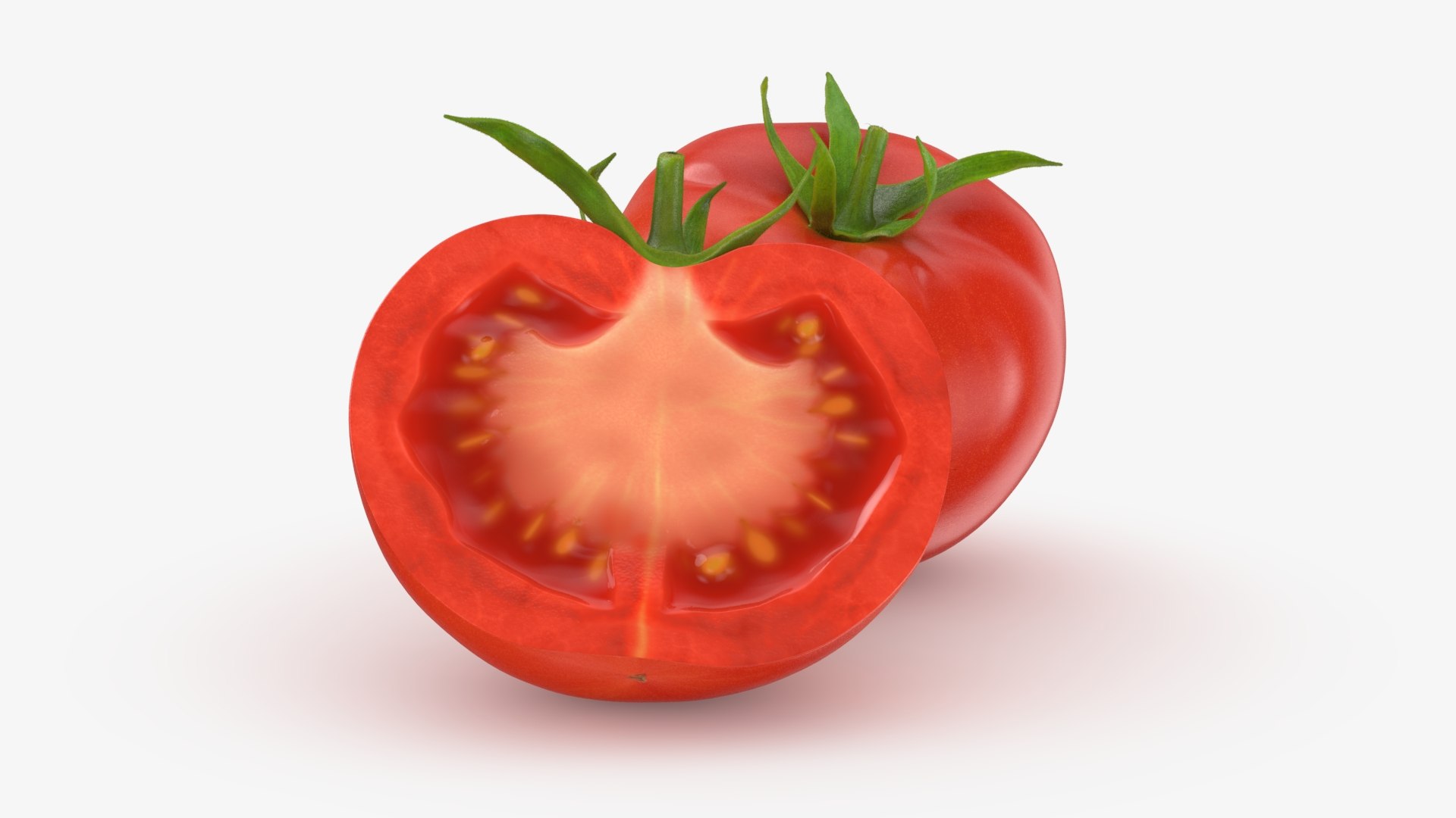 3D Tomatoes 01 - TurboSquid 2388322