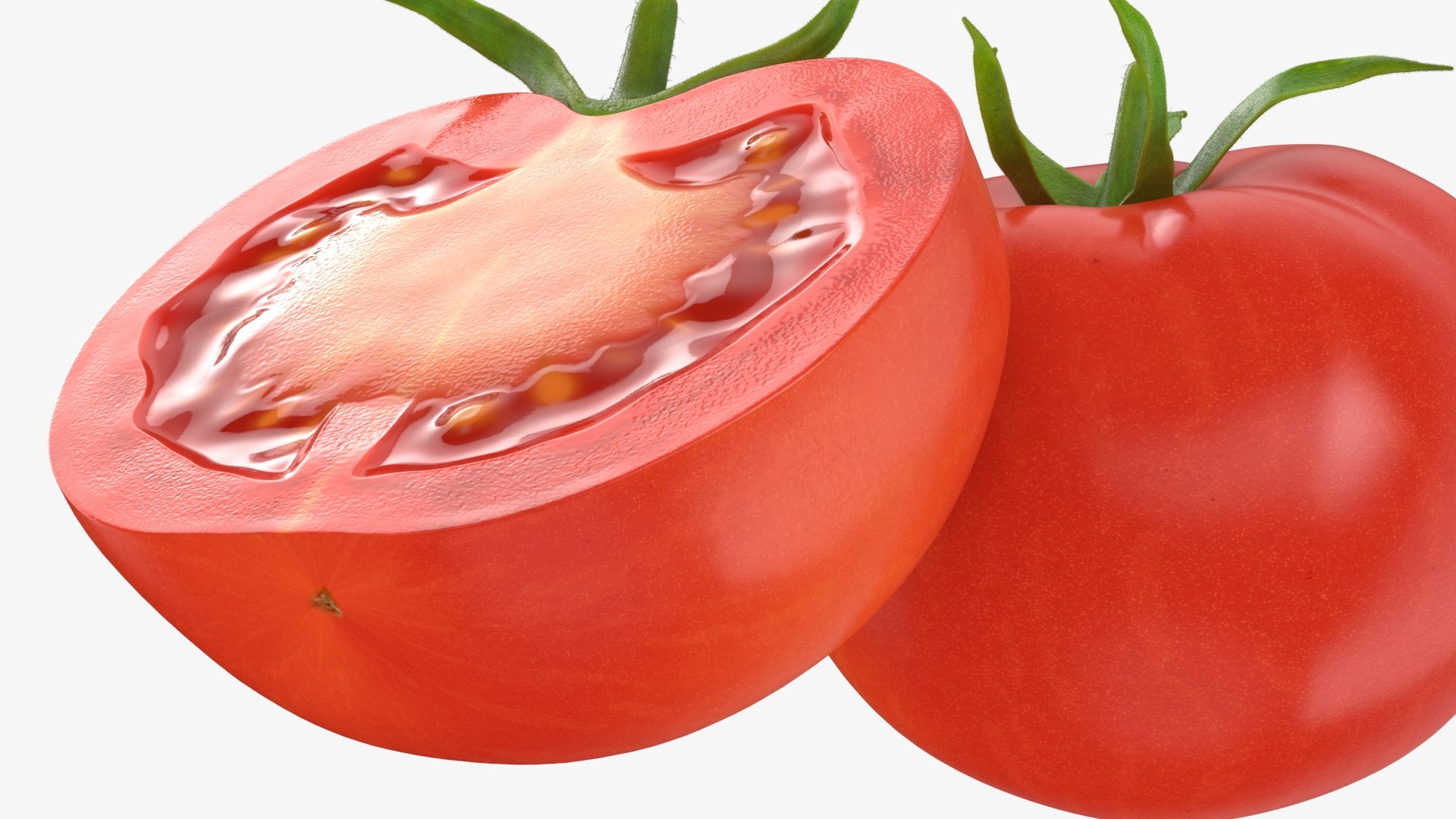 3D Tomatoes 01 - TurboSquid 2388322