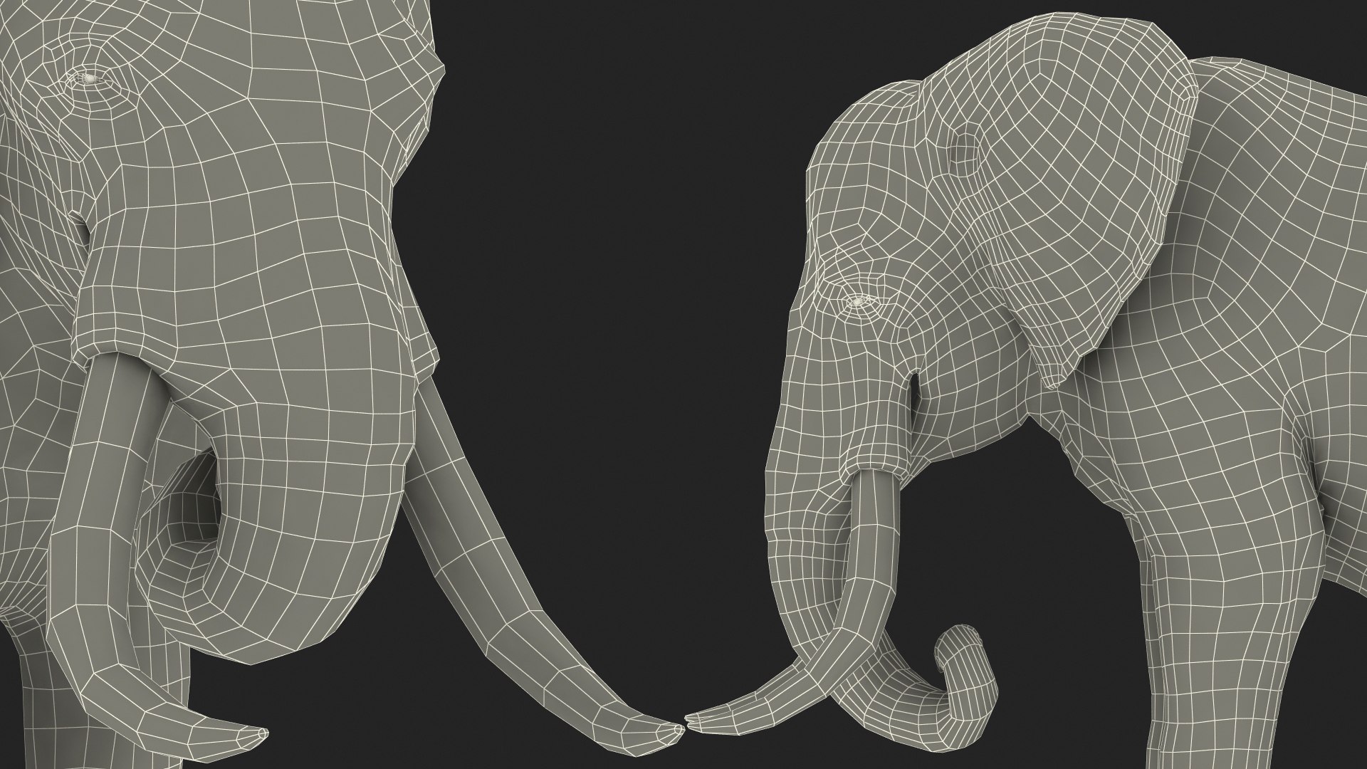 Elephant Eating Mammal Animal 3D Model - TurboSquid 1451494