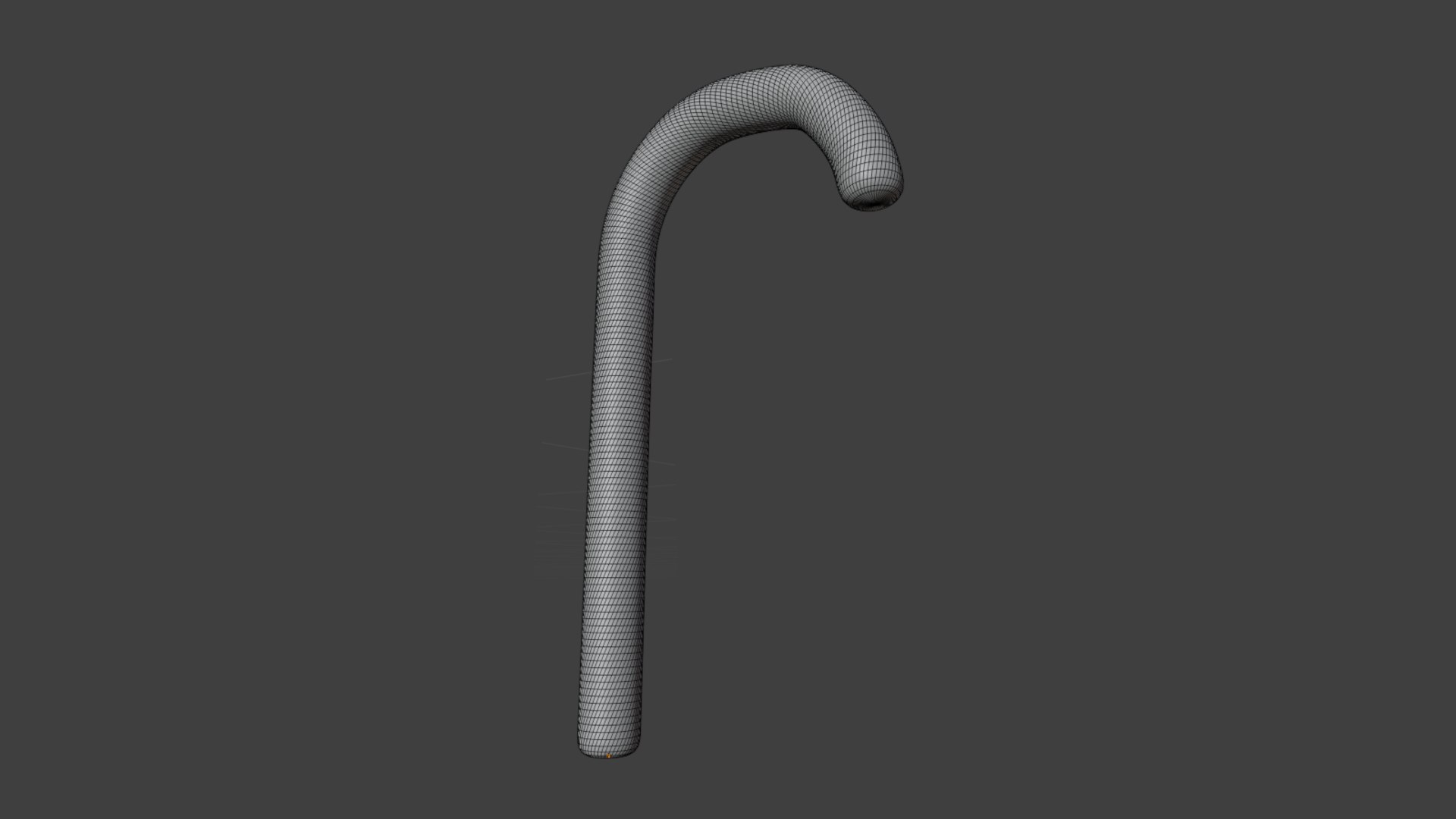 Free 3D Simple Candy Cane Model - TurboSquid 2317078