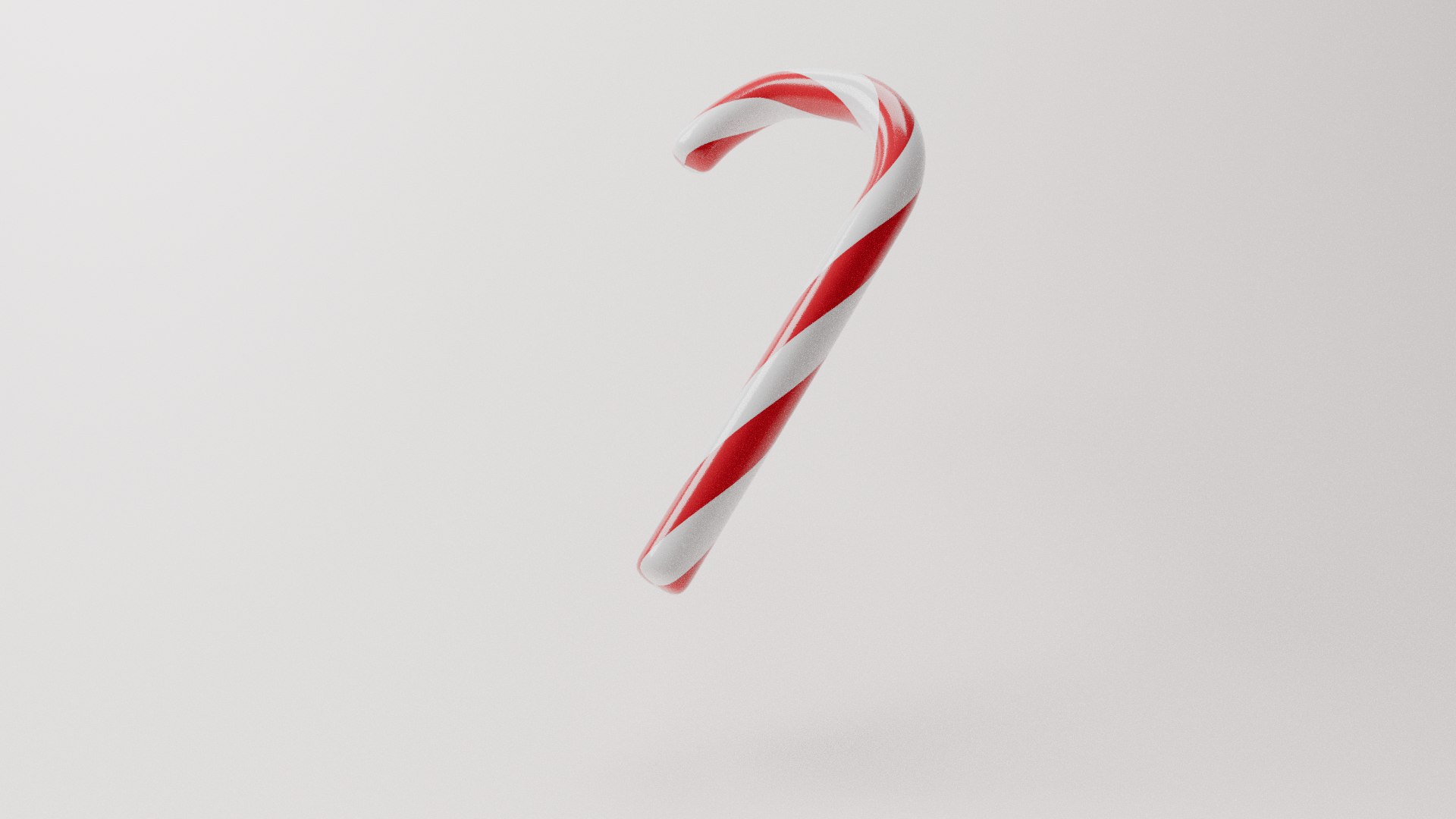 Free 3D Simple Candy Cane Model - TurboSquid 2317078