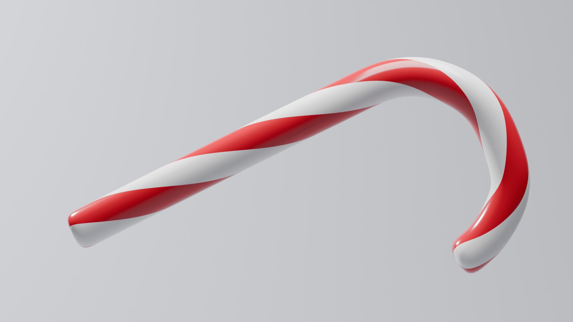 Free 3D Simple Candy Cane Model - TurboSquid 2317078