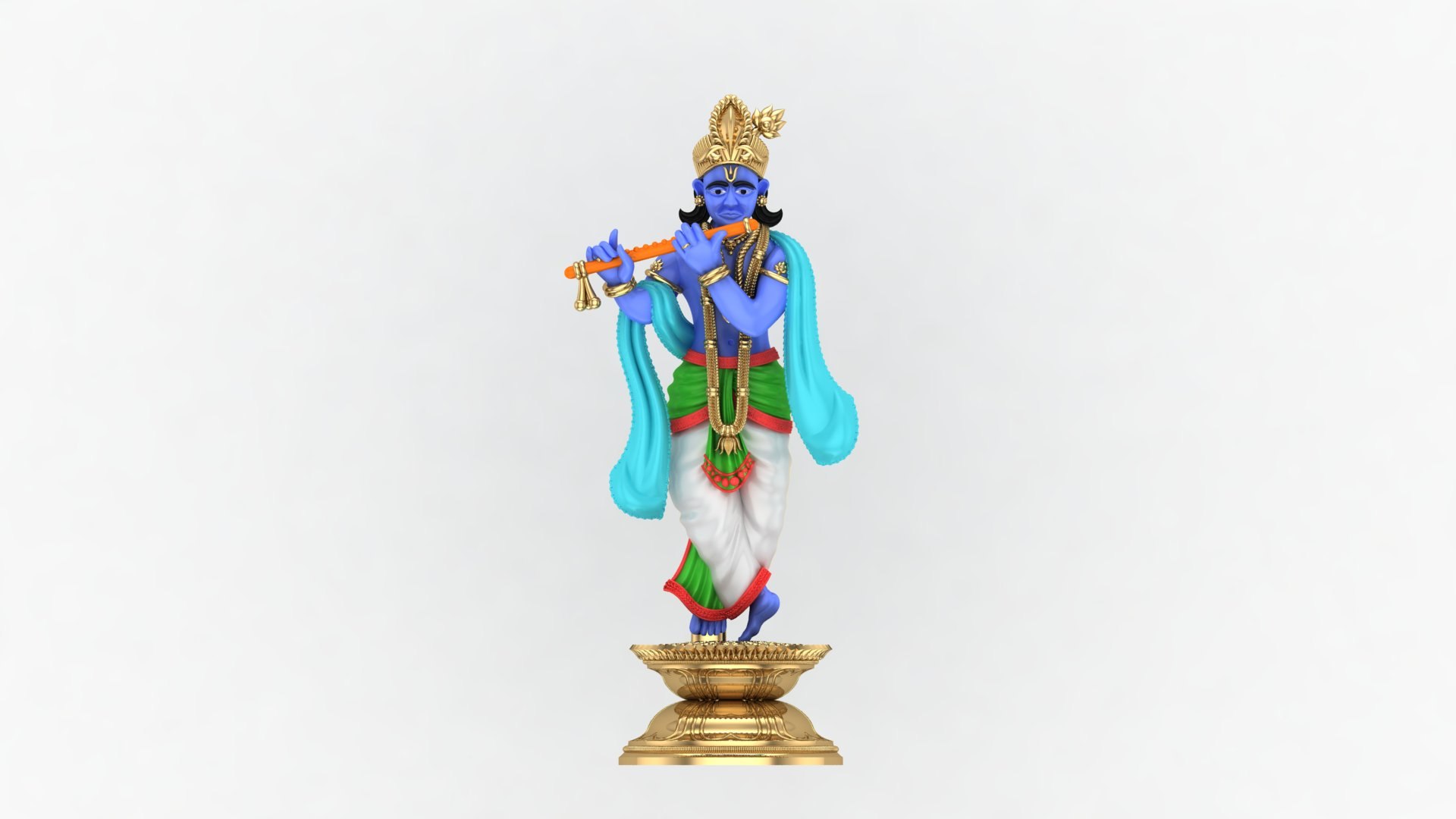 3D Krishna model - TurboSquid 1735516