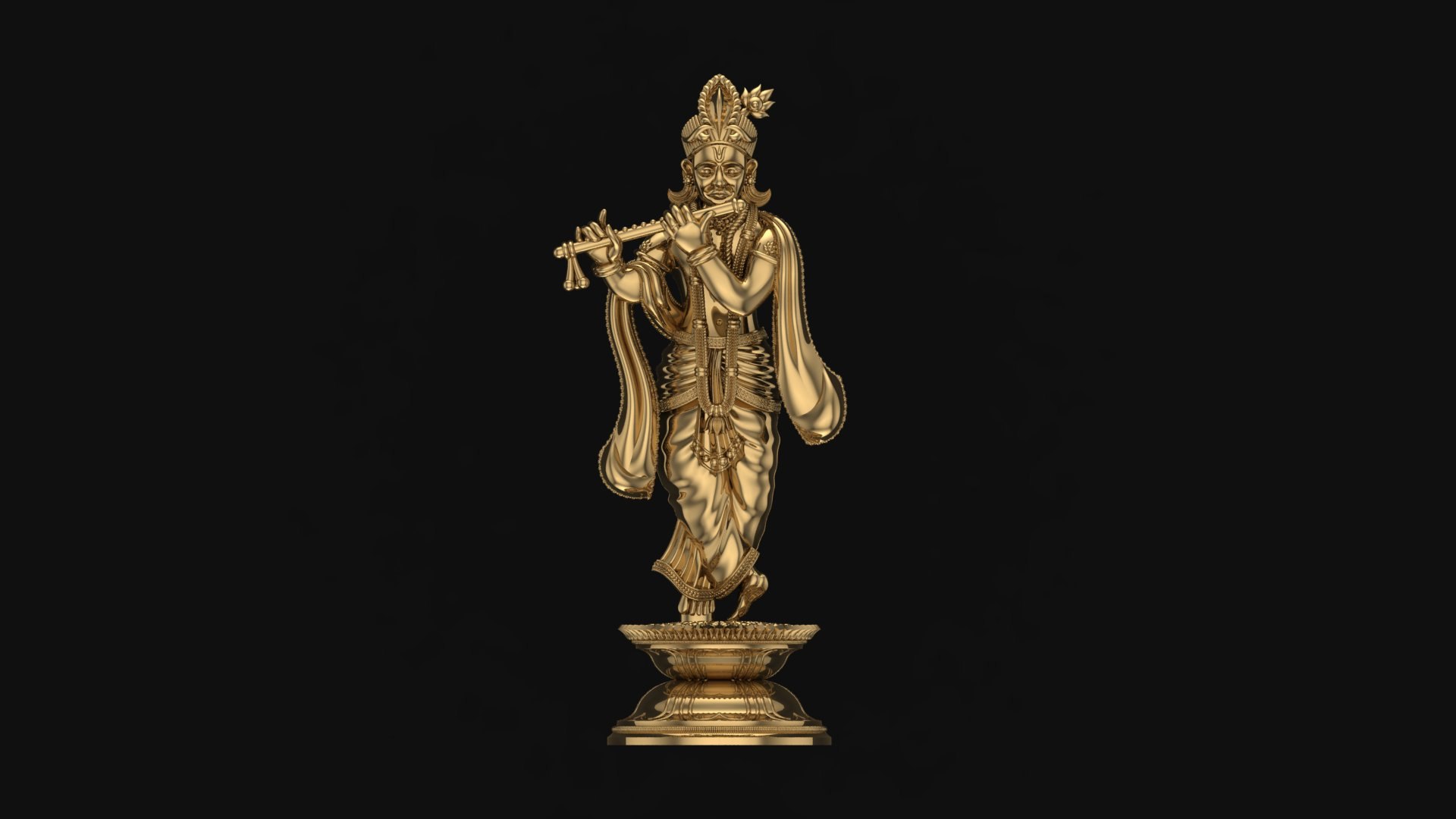 3D Krishna model - TurboSquid 1735516