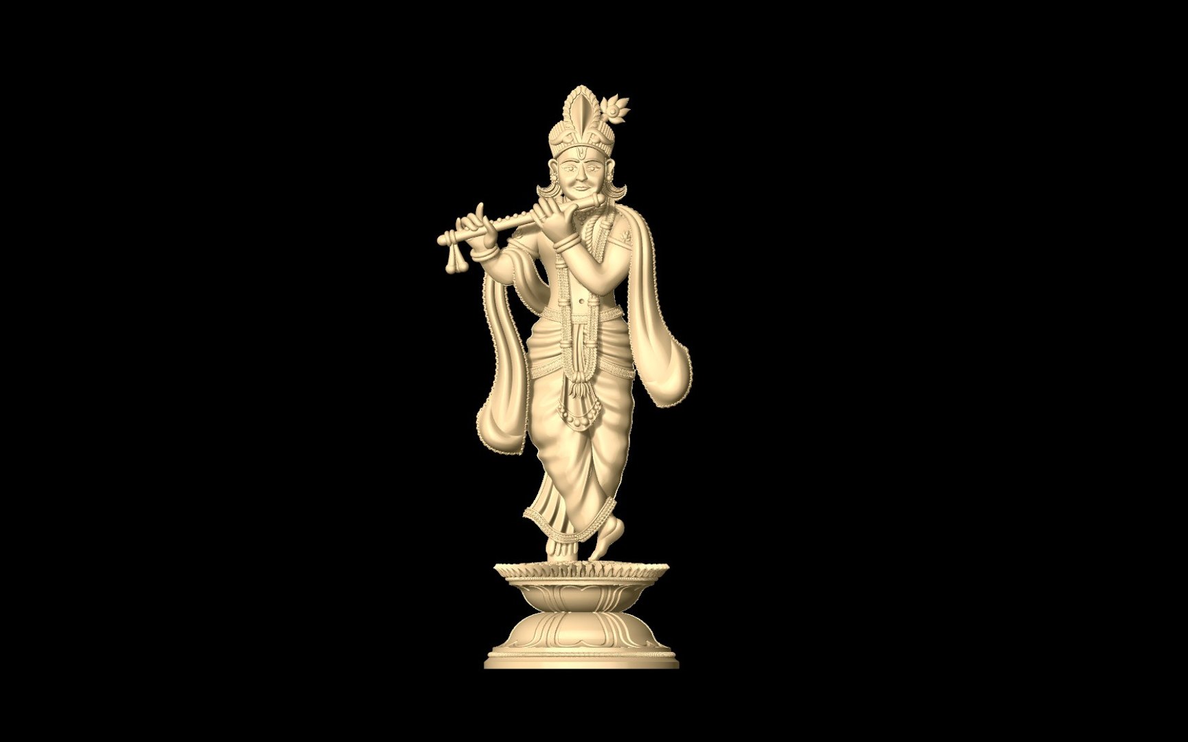 3D Krishna model - TurboSquid 1735516