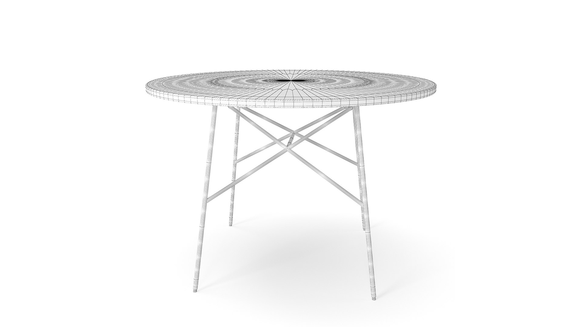 Pavilion Bistro Table 3D Model - TurboSquid 2216101