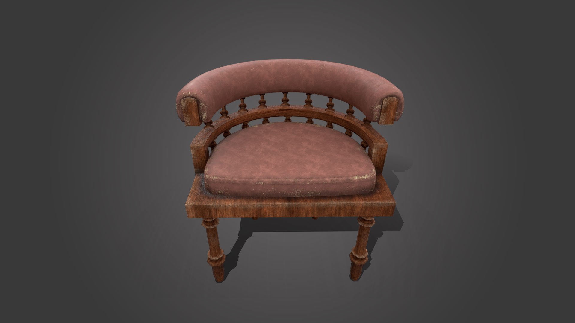 3D Old Chair Model - TurboSquid 1904767